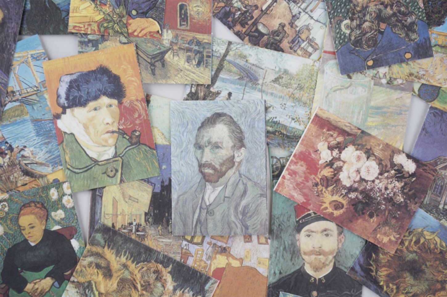 MochiThings: 48pcs Van Gogh Label Sticker Set