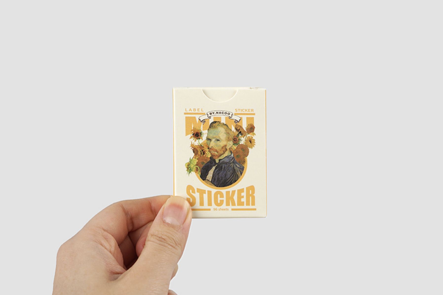 MochiThings: 48pcs Van Gogh Label Sticker Set