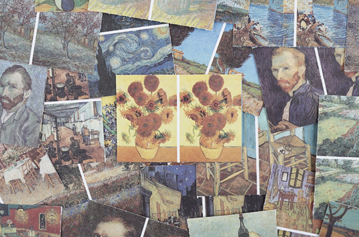 MochiThings: 48pcs Van Gogh Label Sticker Set