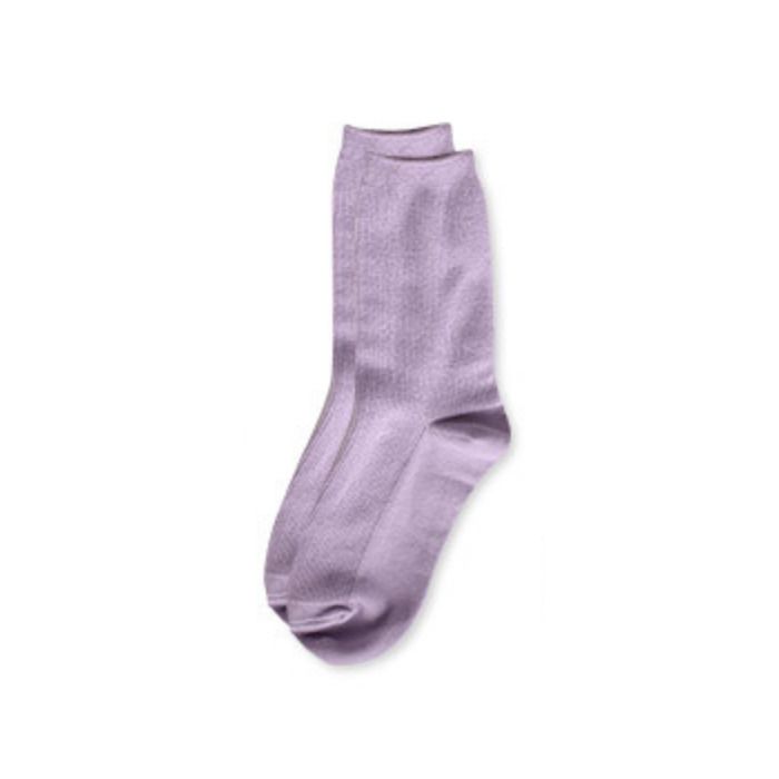 MochiThings: Colorful Ribbed Crew Women Socks