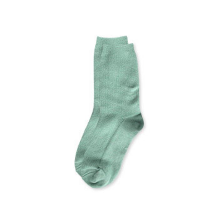 MochiThings: Colorful Ribbed Crew Women Socks