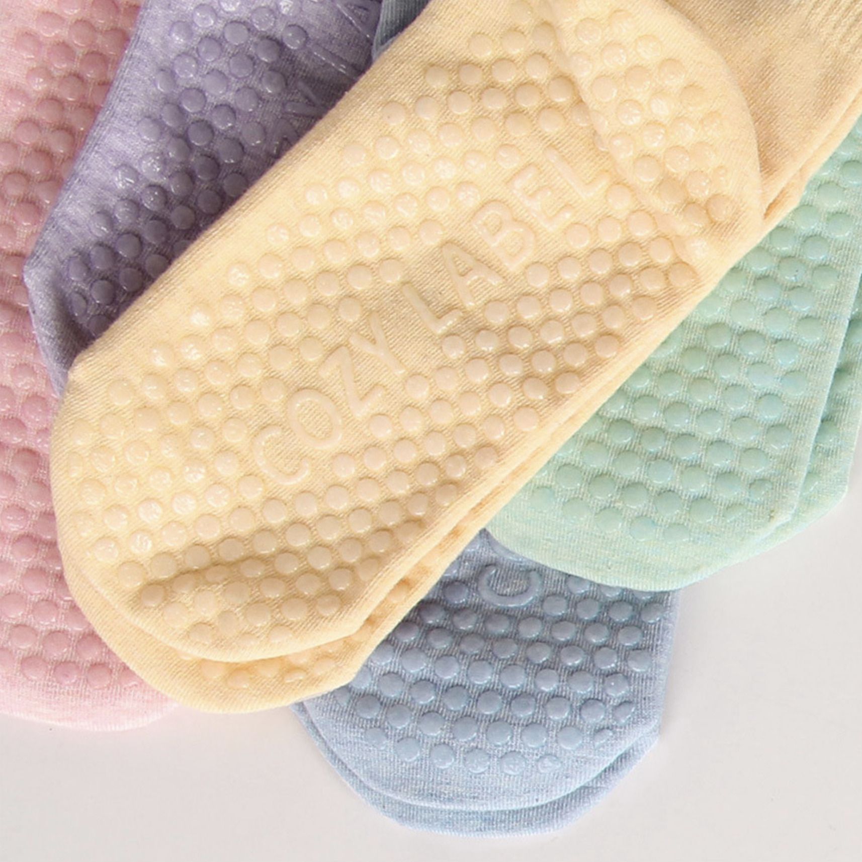 MochiThings: Non-slip Pilates Crew Women Socks