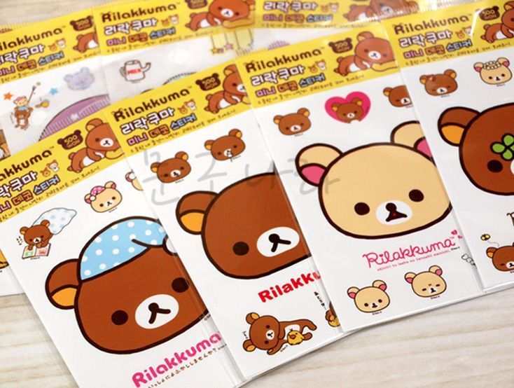 MochiThings: Rilakkuma Mini Sticker