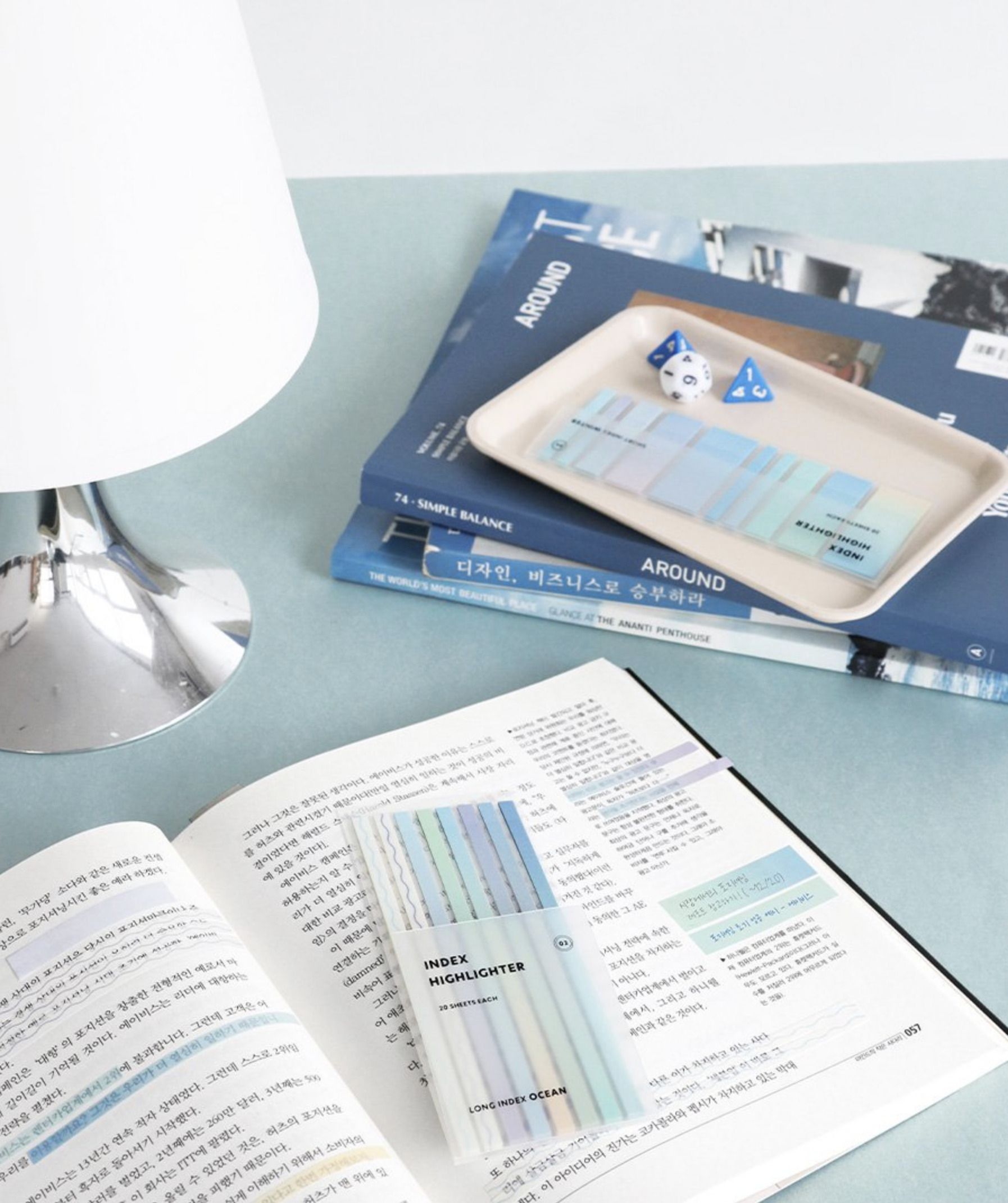 MochiThings: Long Index Highlighter Sticky Note