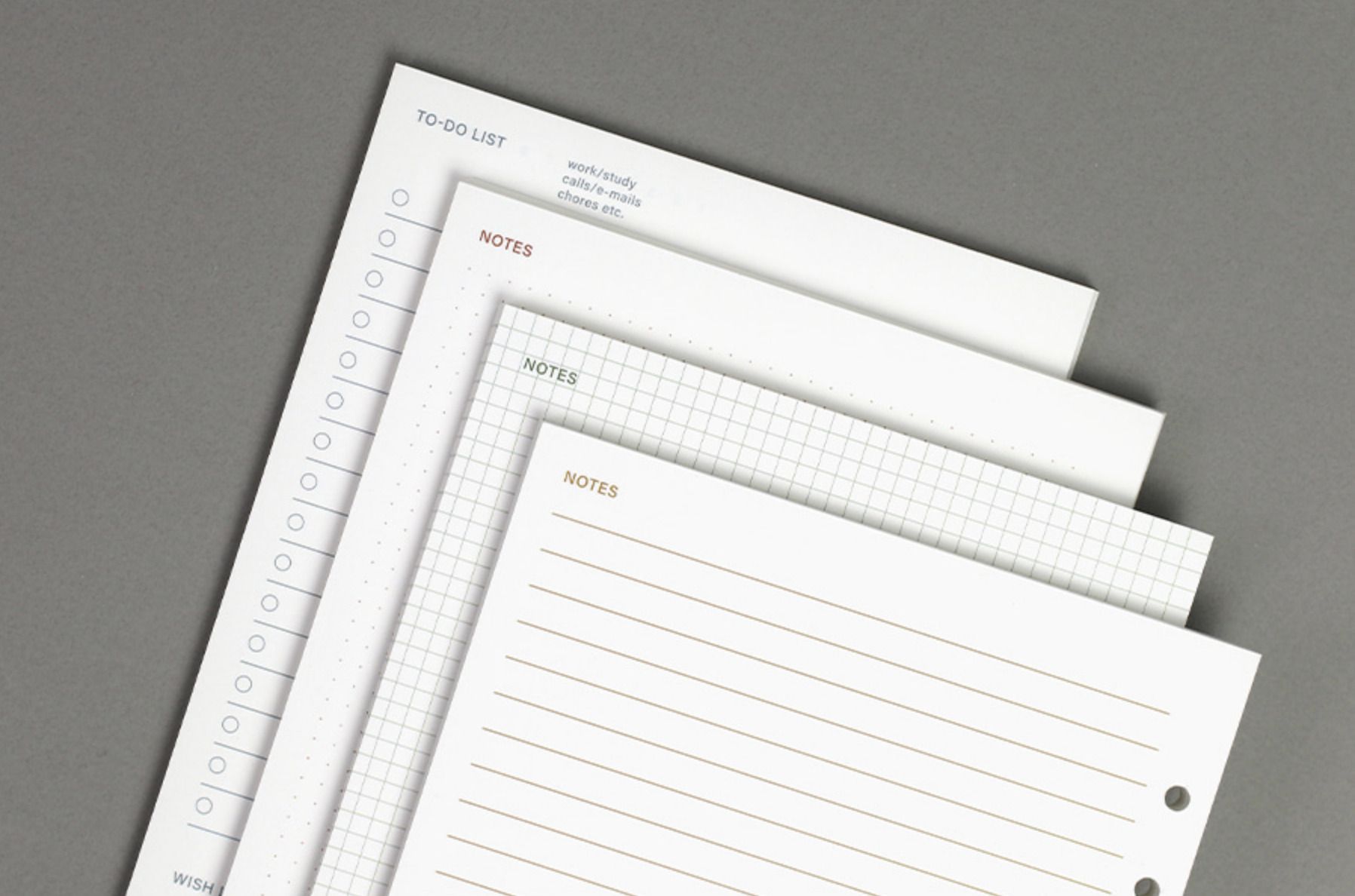 MochiThings: My Edition 6 Ring A5 Note Refill