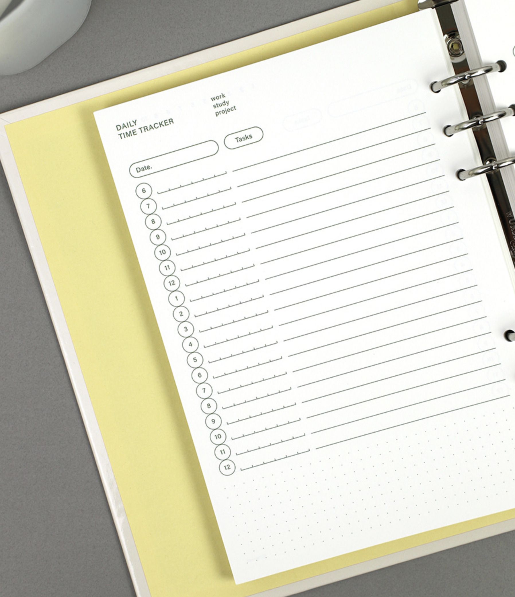 MochiThings: My Edition 6 Ring A5 Note Refill