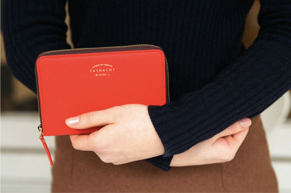 MochiThings: Medium Fasnacht Zipper Wallet