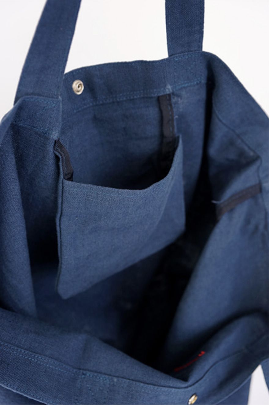 MochiThings: Natural Linen Shoulder Bag