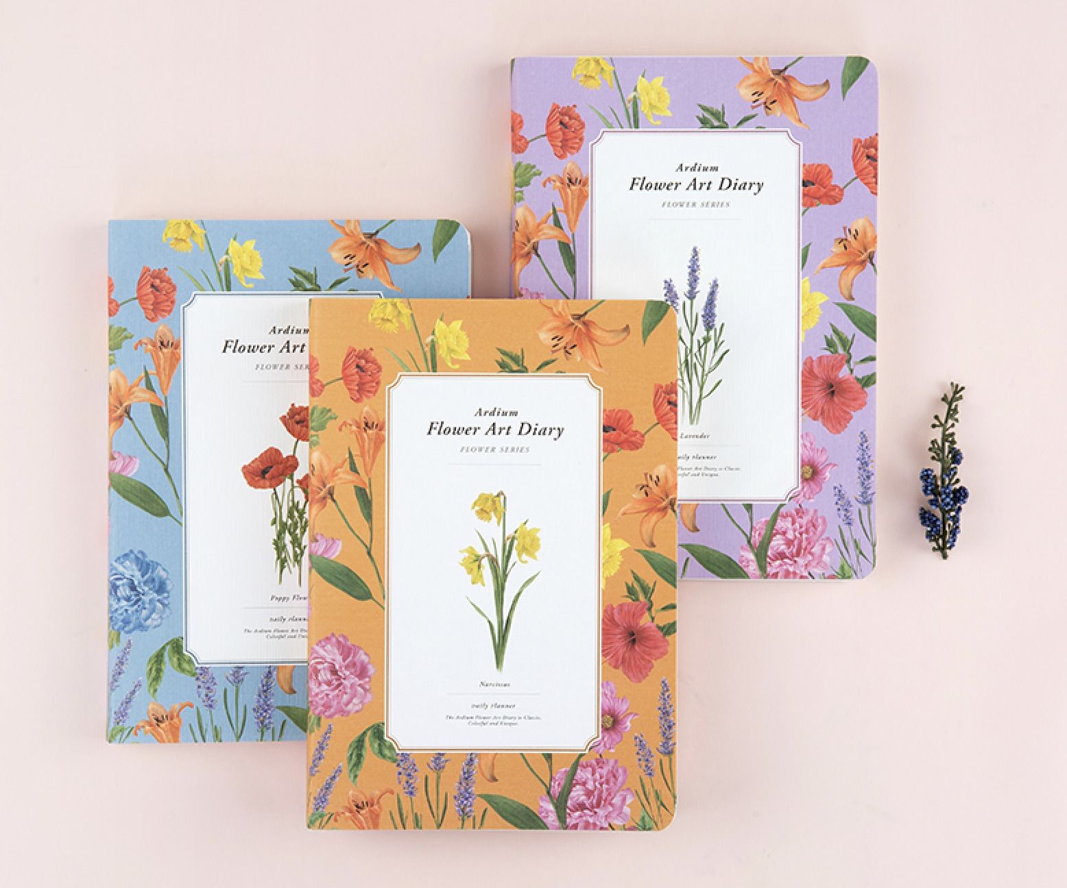 MochiThings: Flower Art Weekly Diary Planner