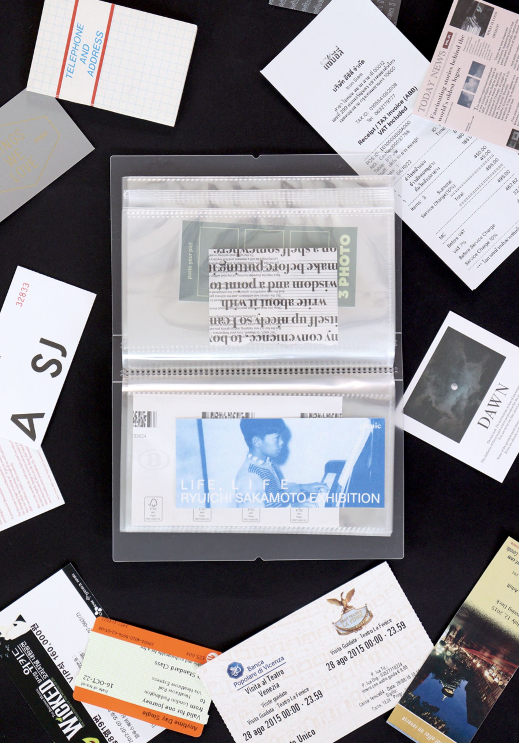 MochiThings: Storage Ticket Binder Album