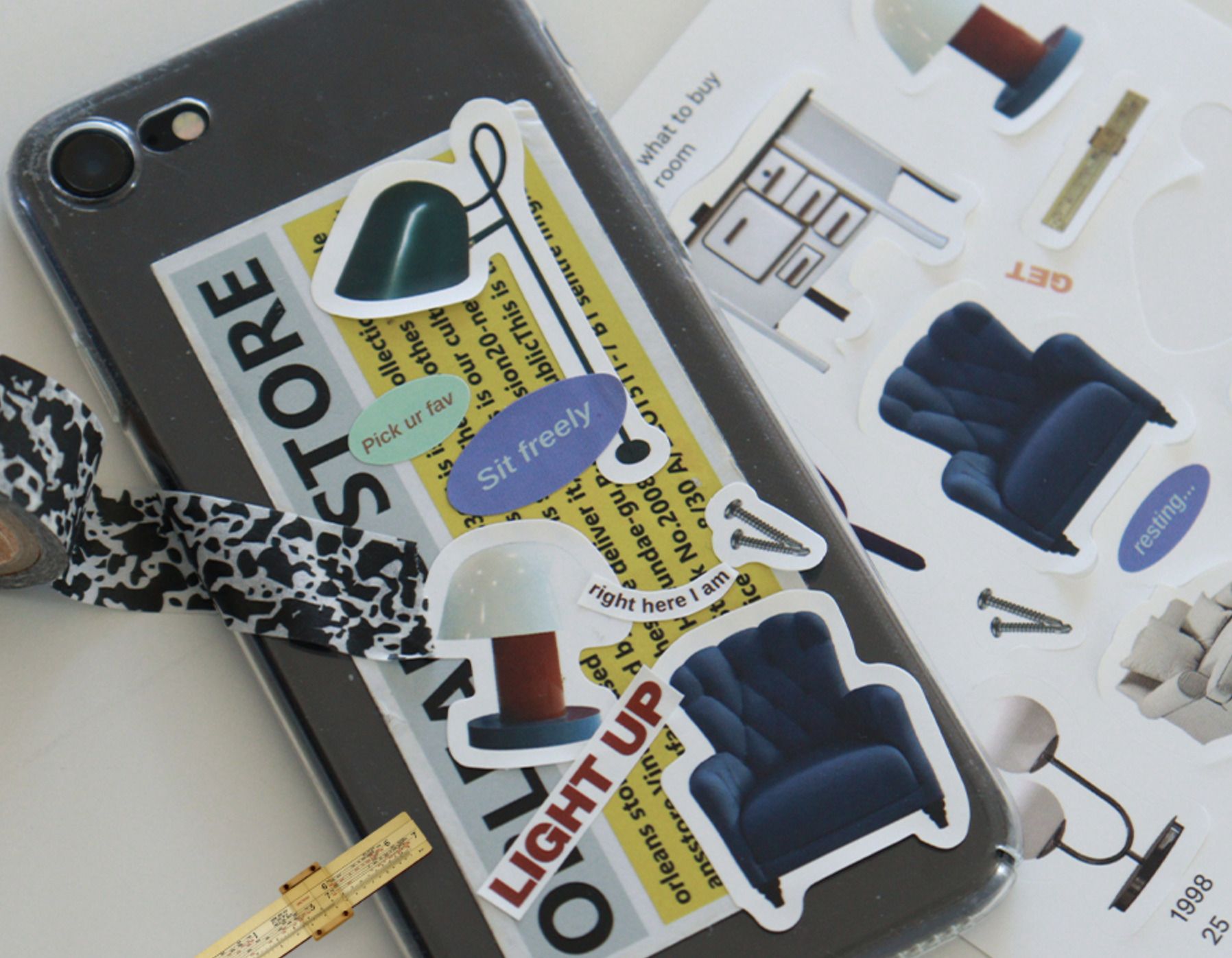 MochiThings: 8pcs Object Sticker Set