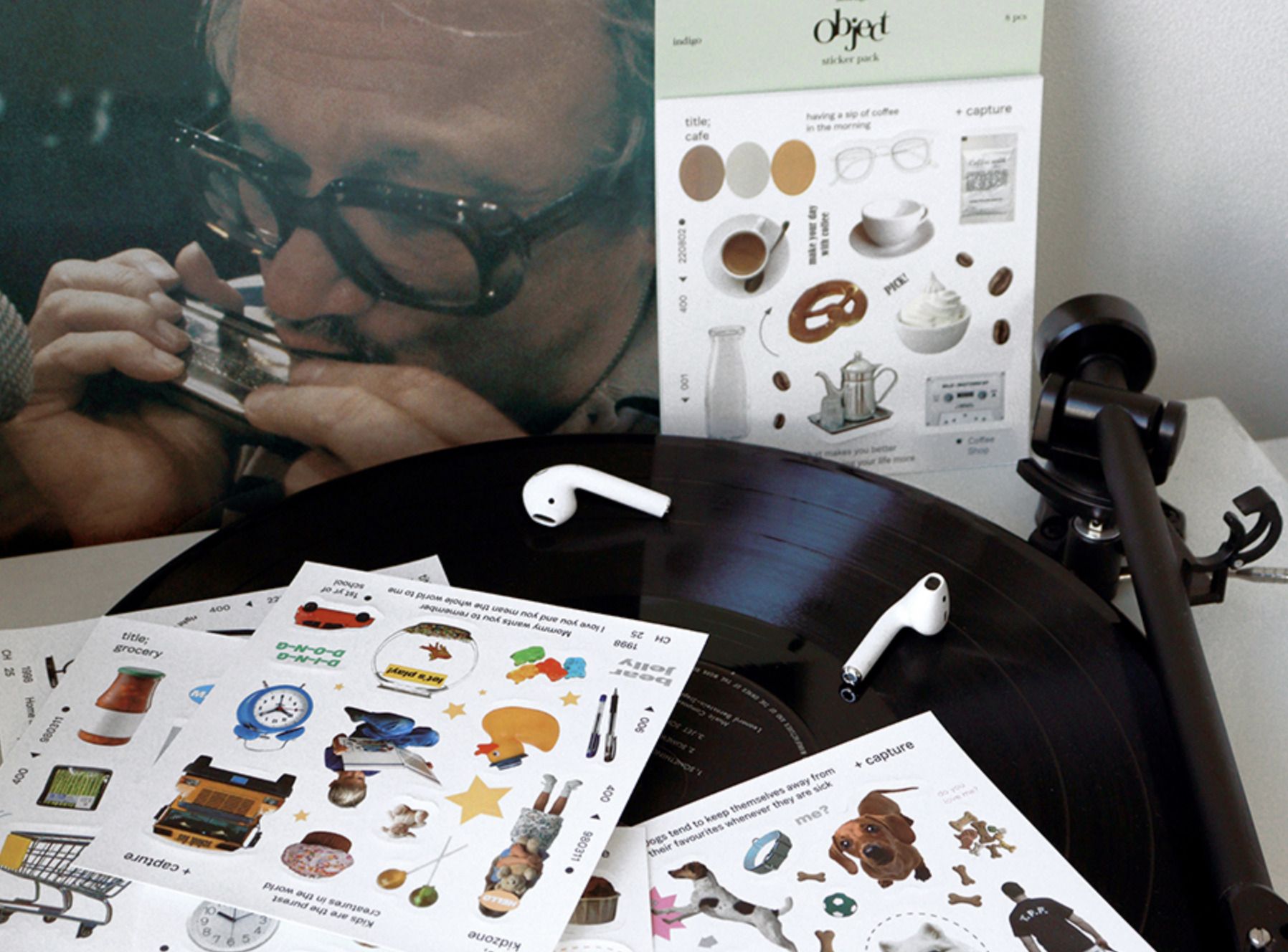 MochiThings: 8pcs Object Sticker Set