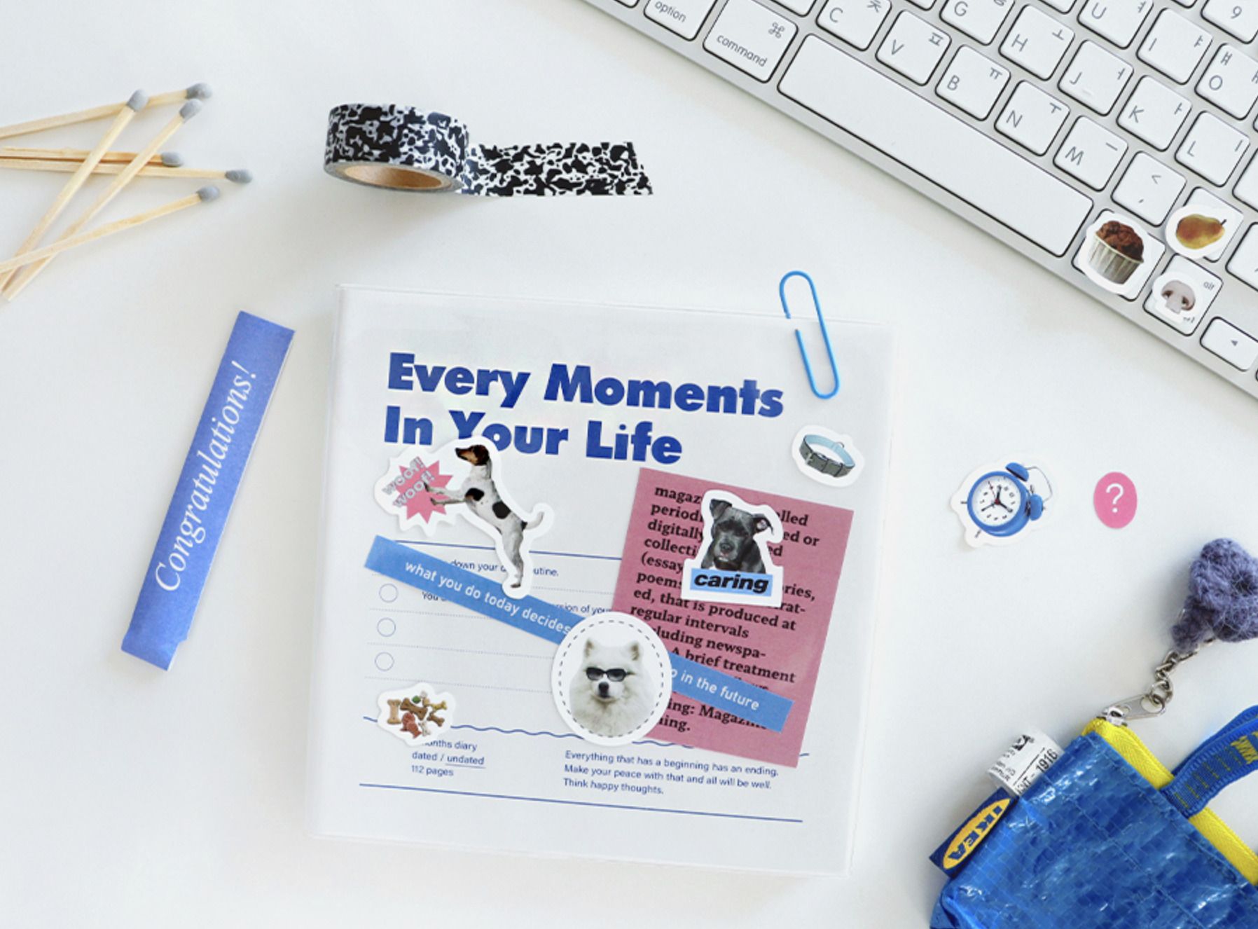 MochiThings: 8pcs Object Sticker Set