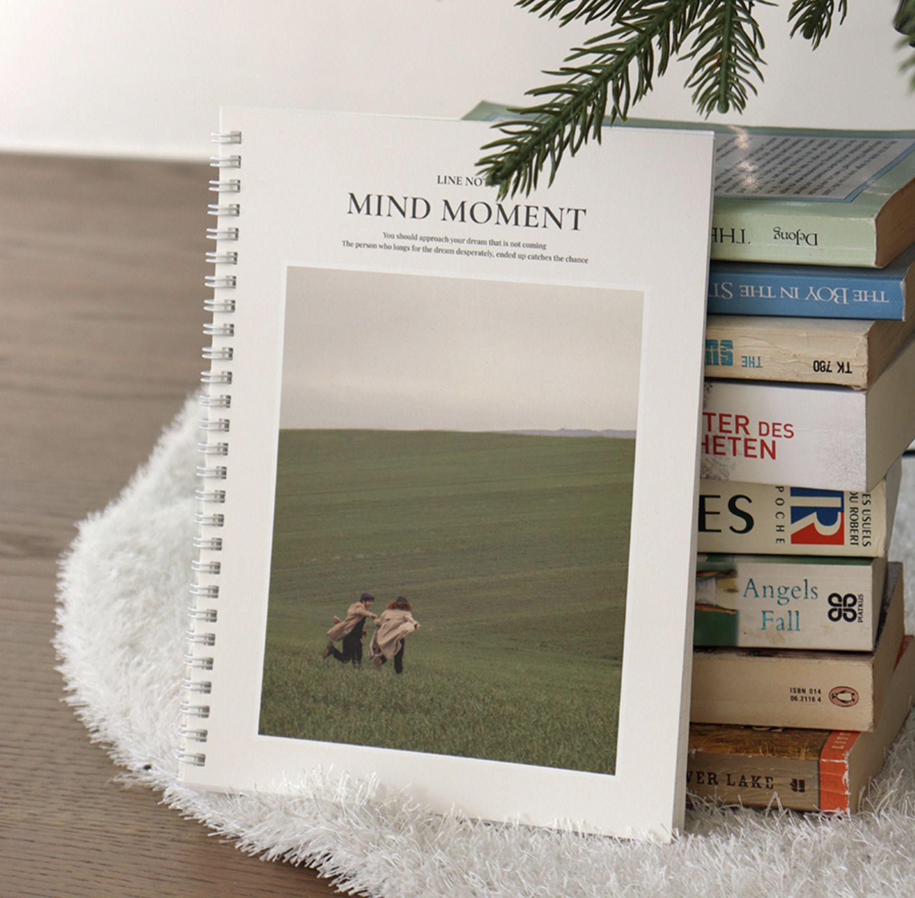 MochiThings: Mind Moment Lined Spiral Notebook