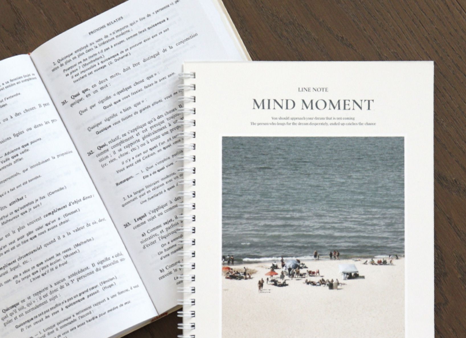 MochiThings: Mind Moment Lined Spiral Notebook