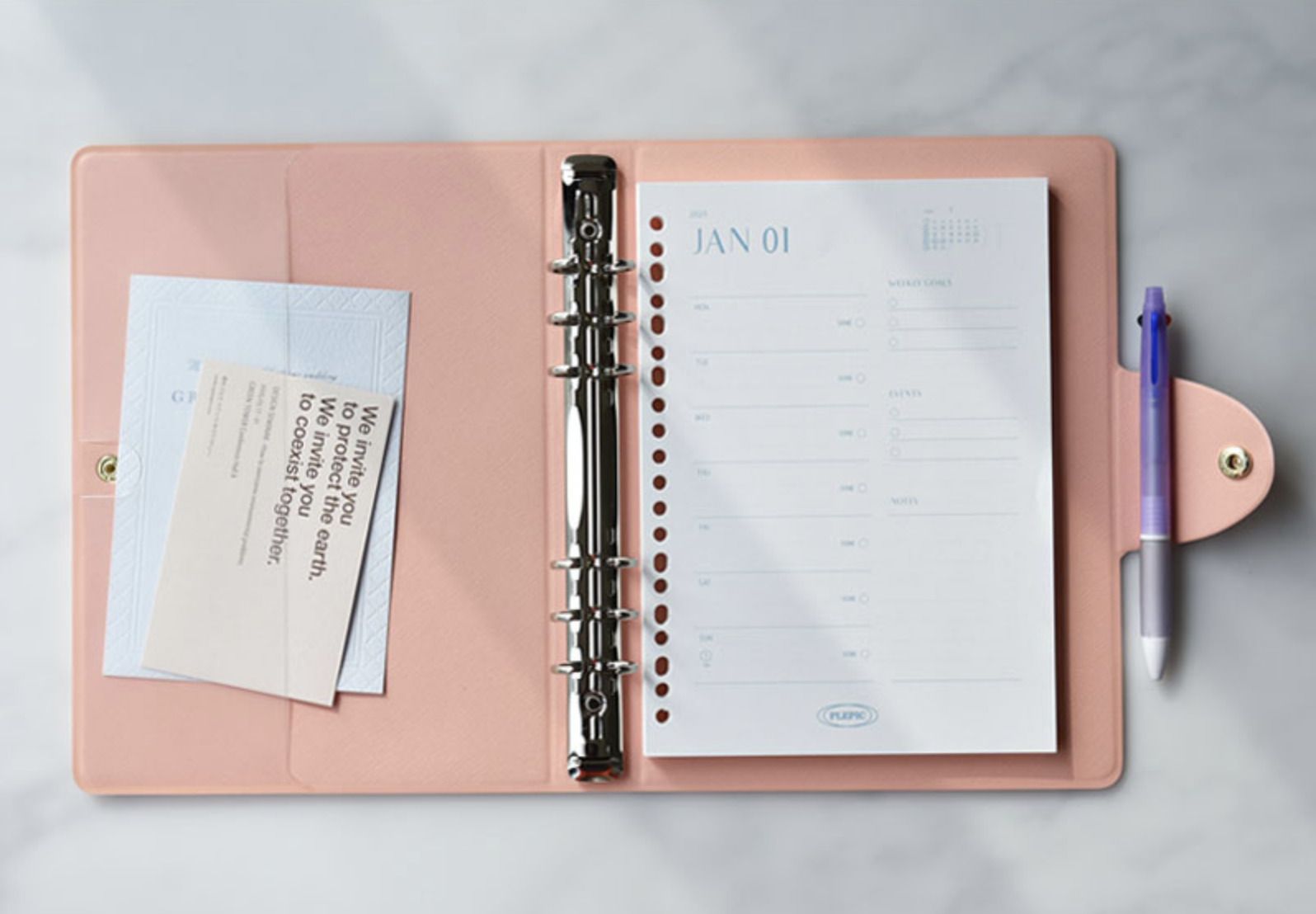 MochiThings: 2023 6 Ring & 20 Ring A5 Planner Refill