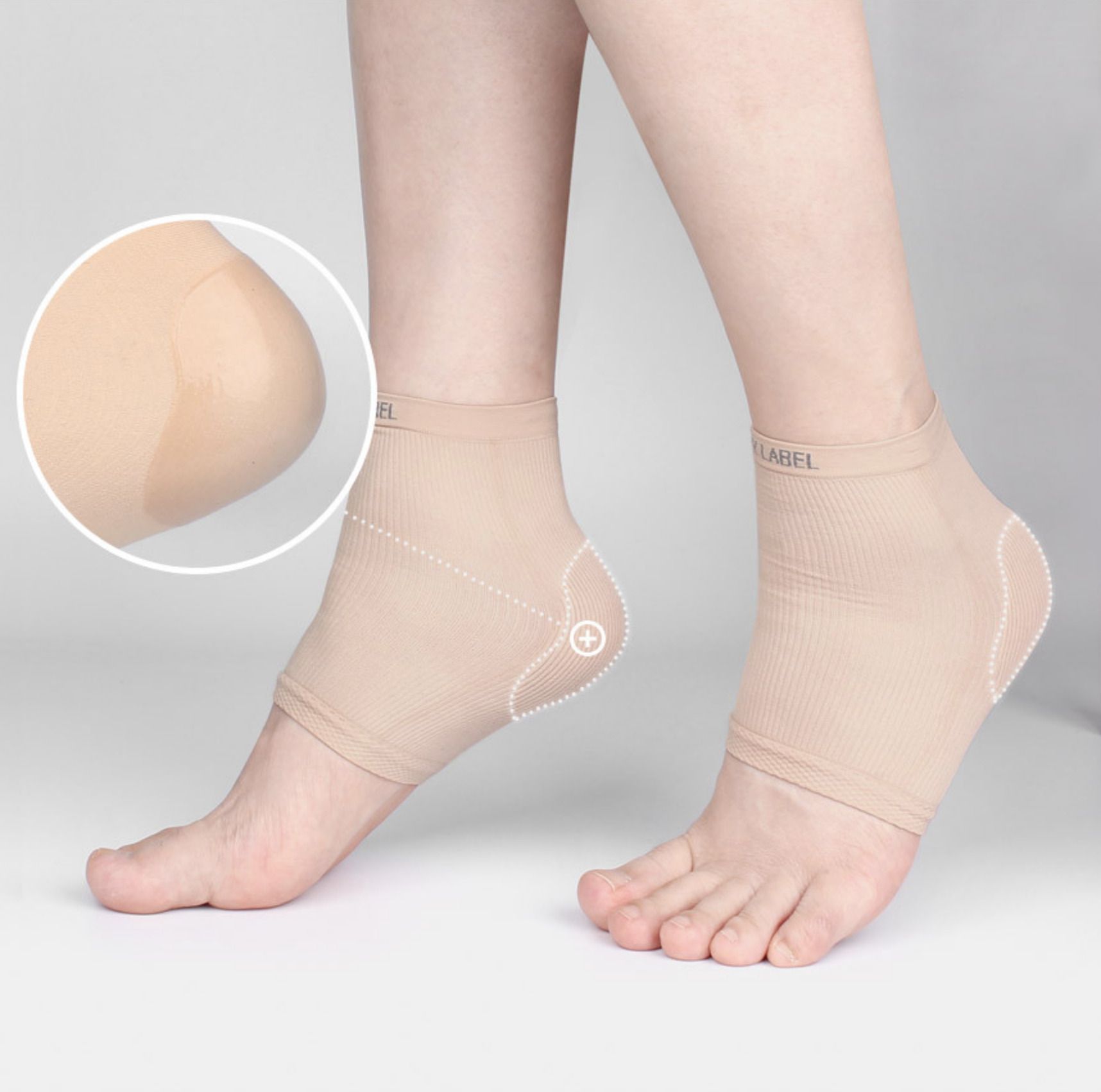 MochiThings: Toeless Spa Gel Socks