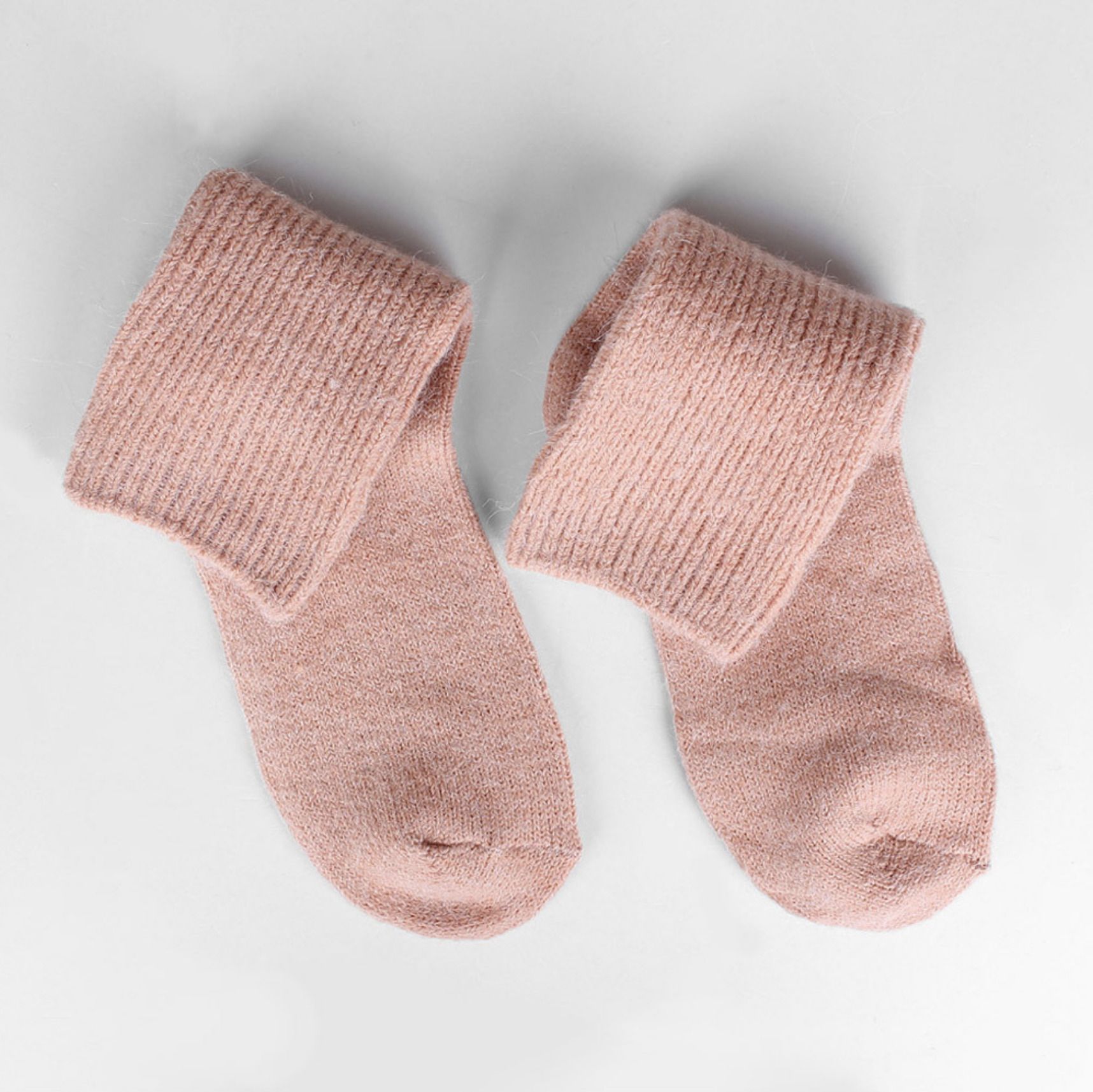MochiThings: Angora Wool Crew Socks