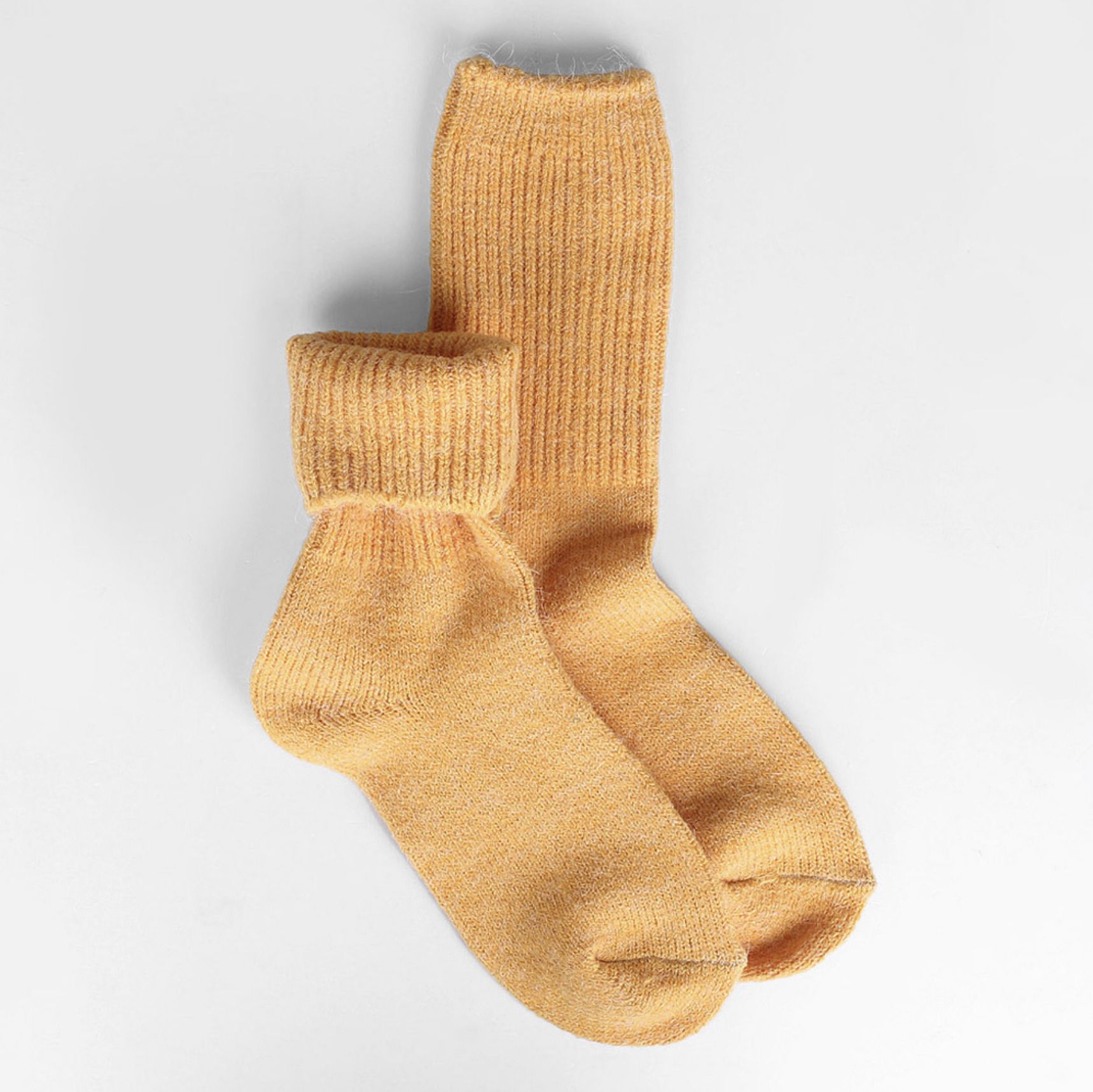 MochiThings: Angora Wool Crew Socks