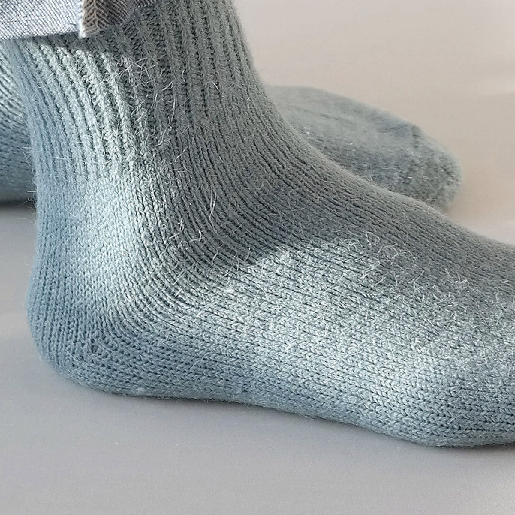 MochiThings: Angora Wool Crew Socks