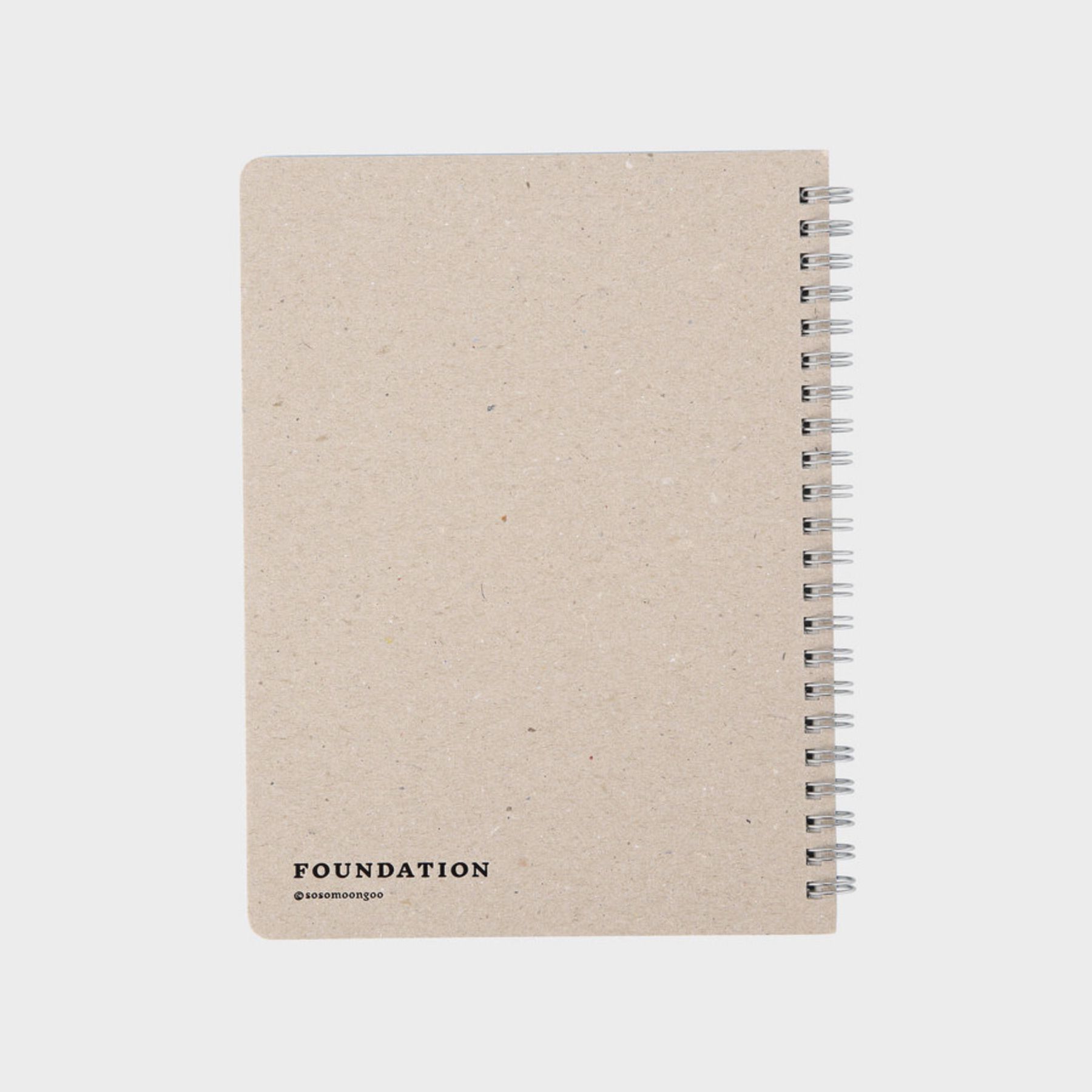 MochiThings: Foundation Upcycled Plain Notebook