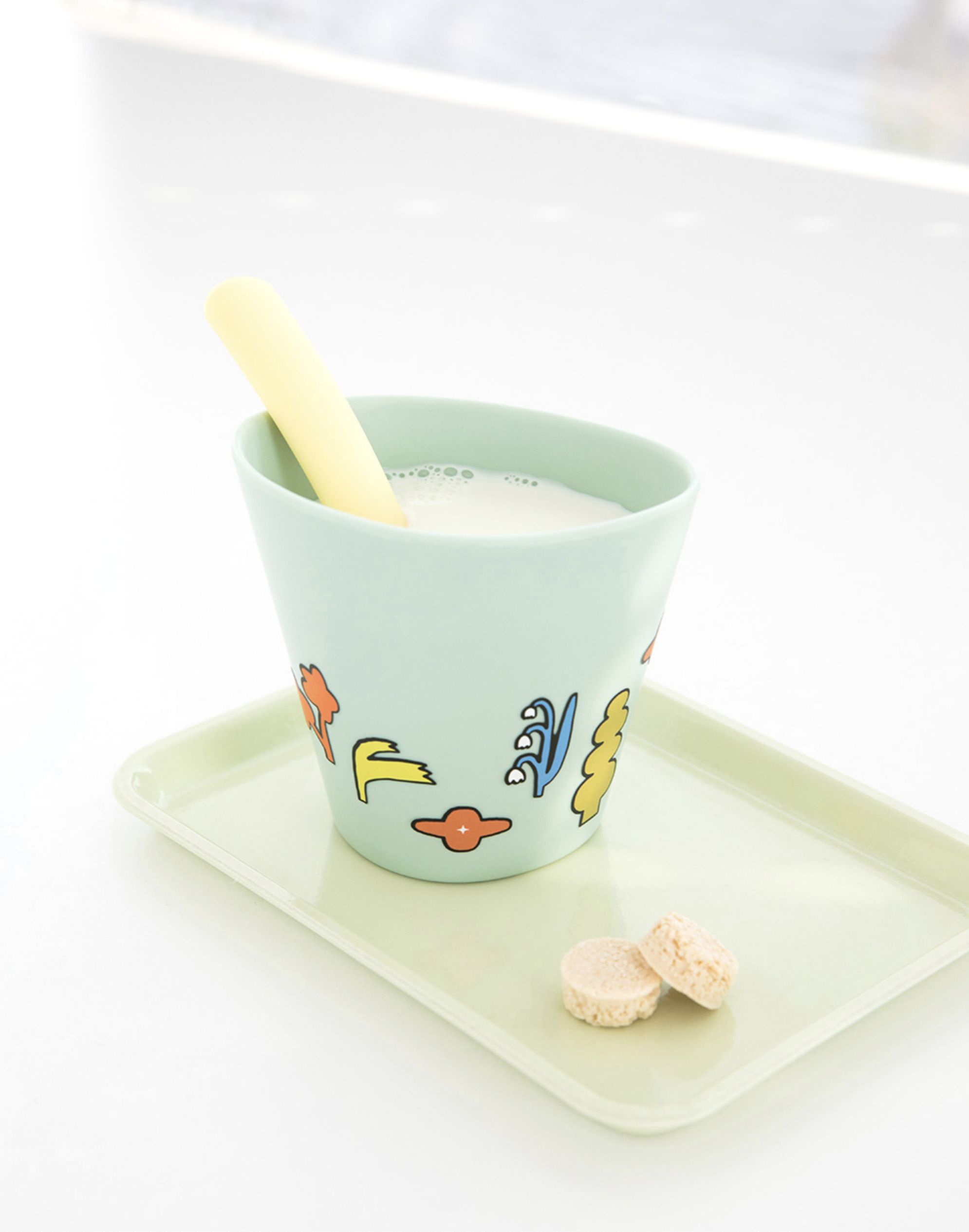 MochiThings: 8pcs Drawing Illustration Removable Sticker Set