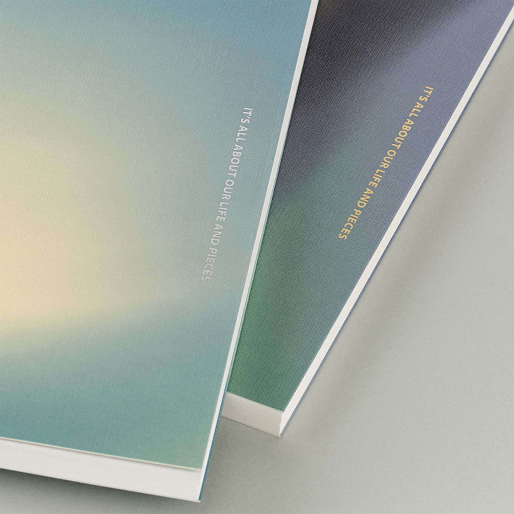 MochiThings: Large Aurora Life & Pieces Notebook