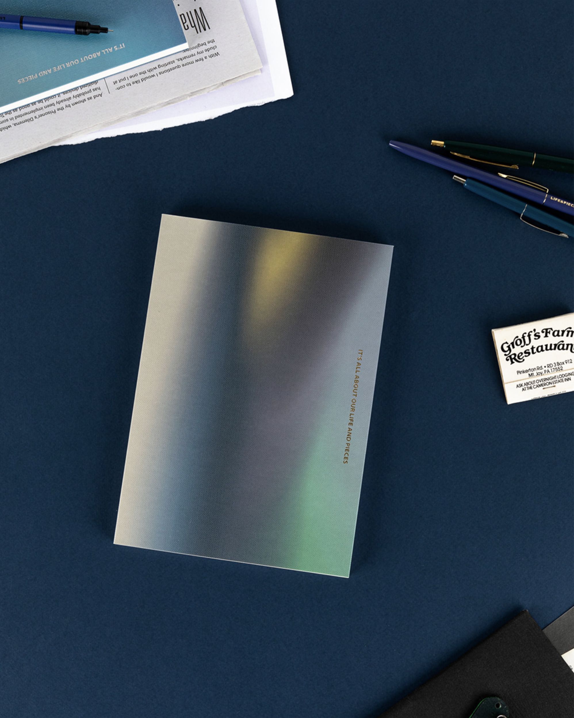 MochiThings: Large Aurora Life & Pieces Notebook