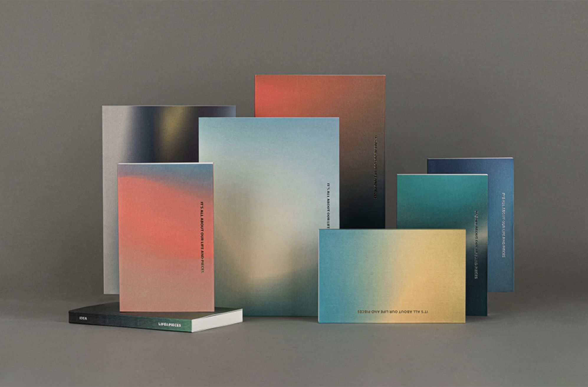 MochiThings: Large Aurora Life & Pieces Notebook