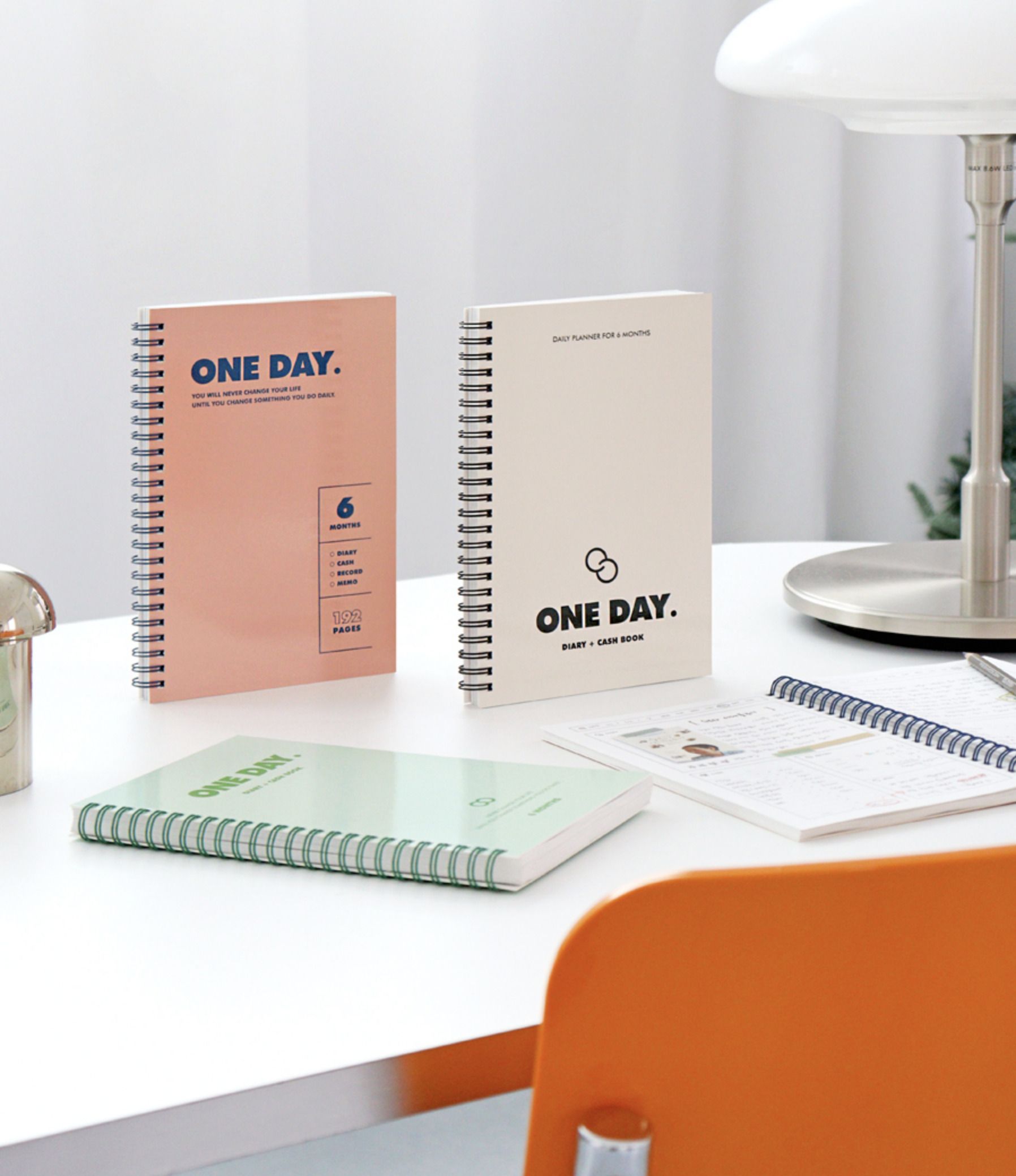 MochiThings: One Day Semi Year Diary & Cash Planner