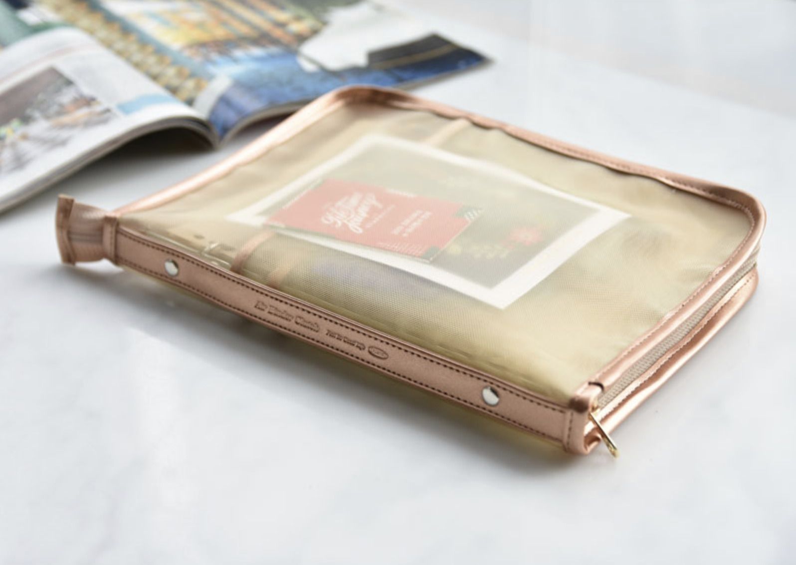 MochiThings: Mono Mesh 6 Ring A5 Zipper Binder