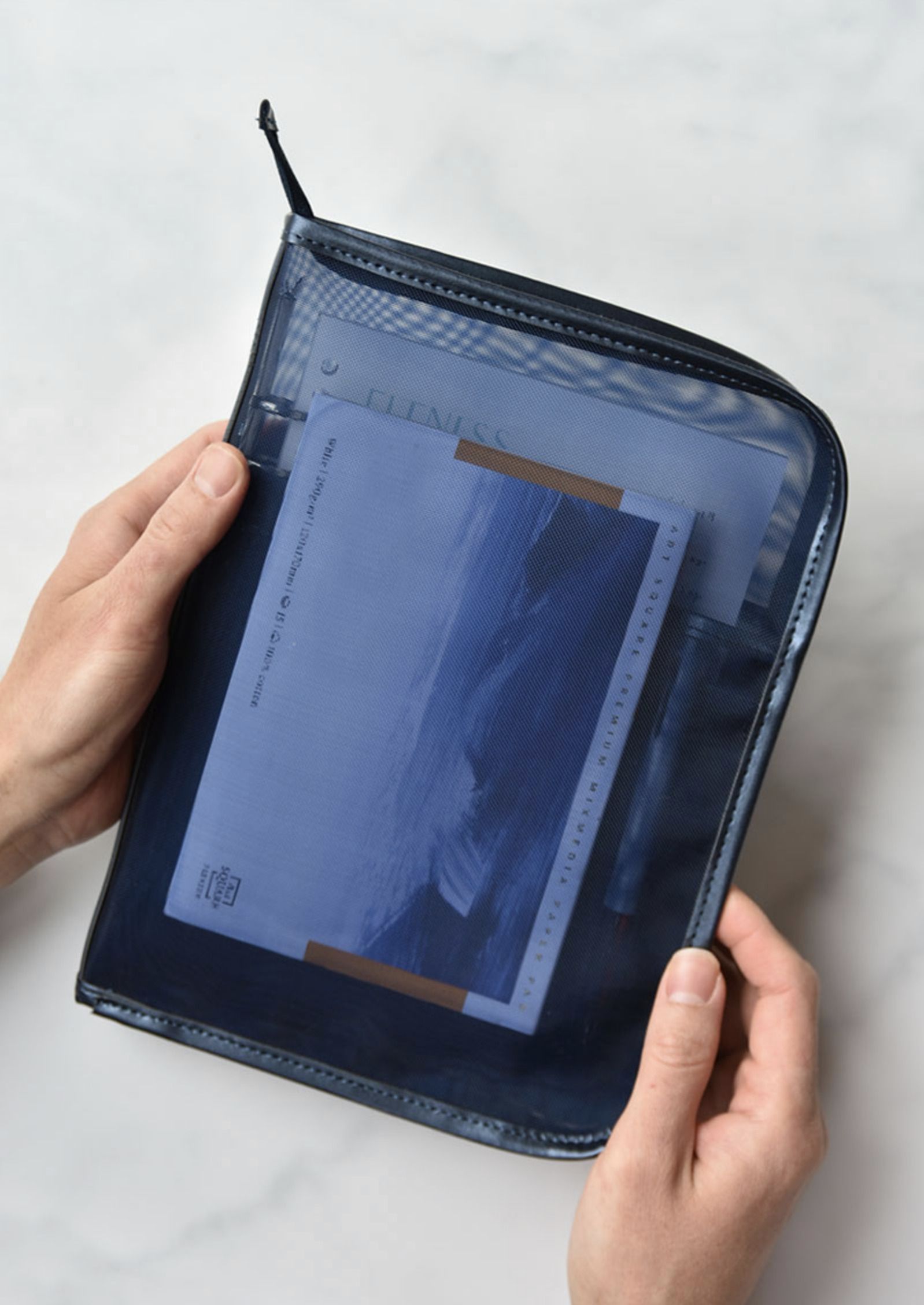 MochiThings: Mono Mesh 6 Ring A5 Zipper Binder