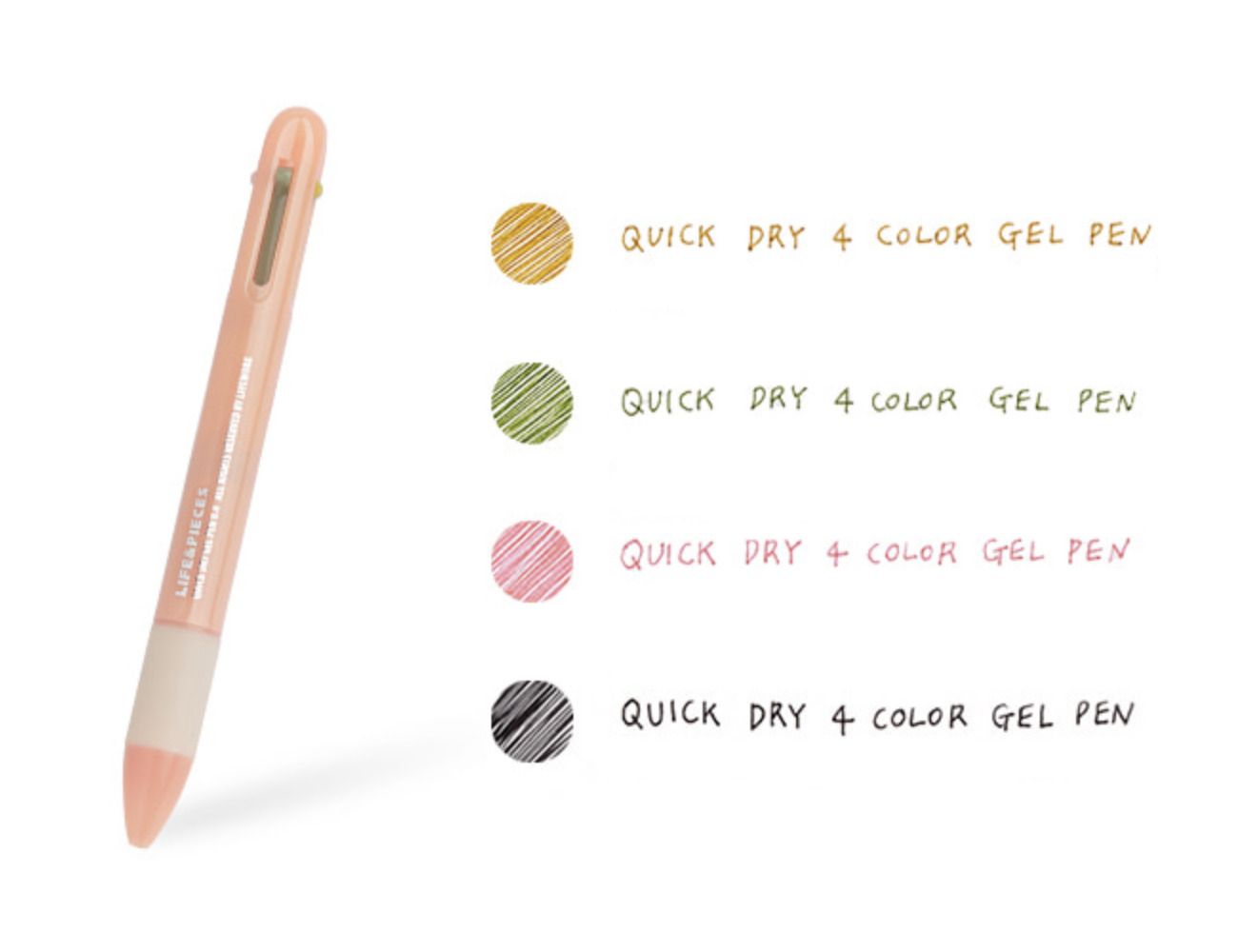 MochiThings: Life & Pieces 4 Color Gel Pen v2