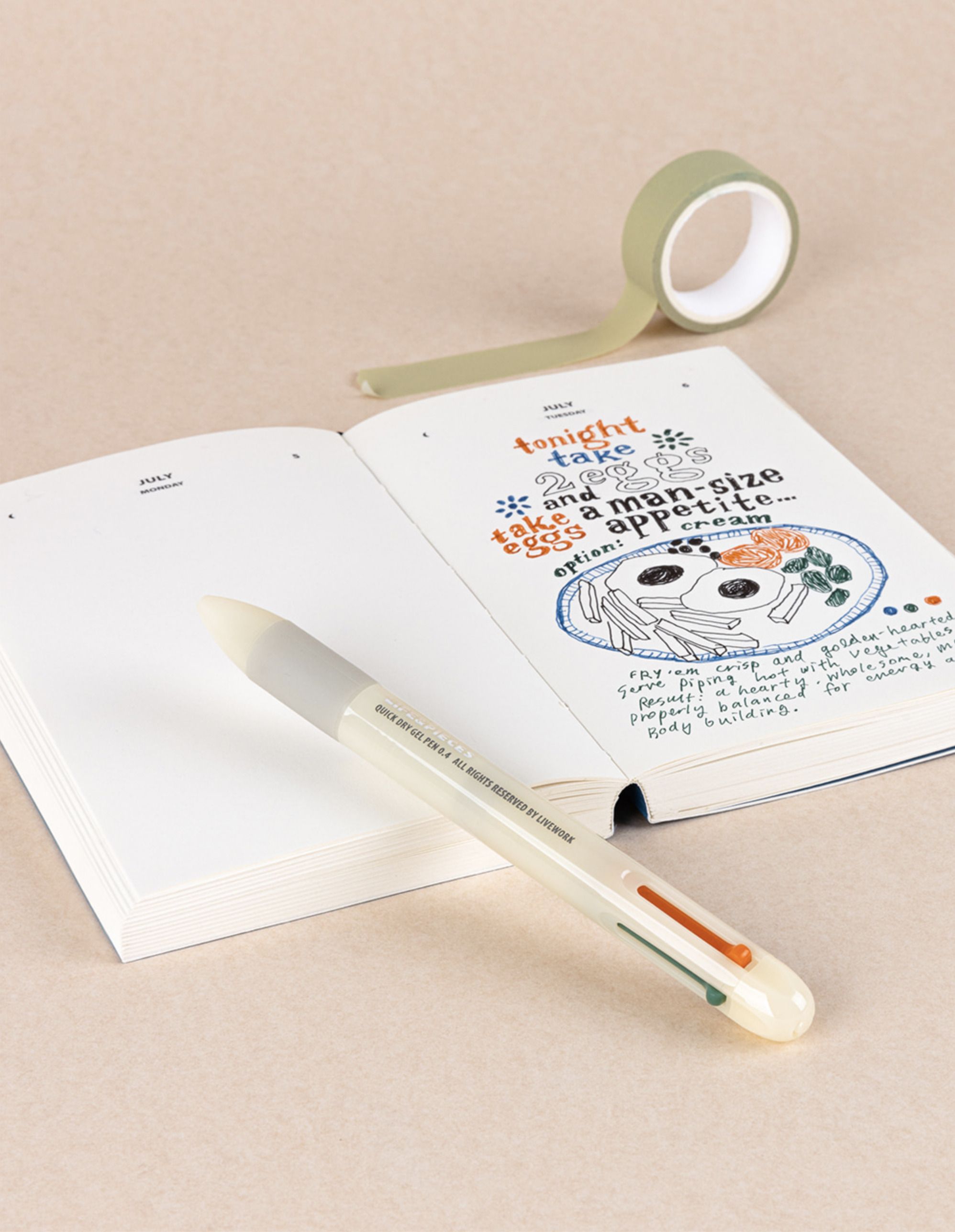MochiThings: Life & Pieces 4 Color Gel Pen v2
