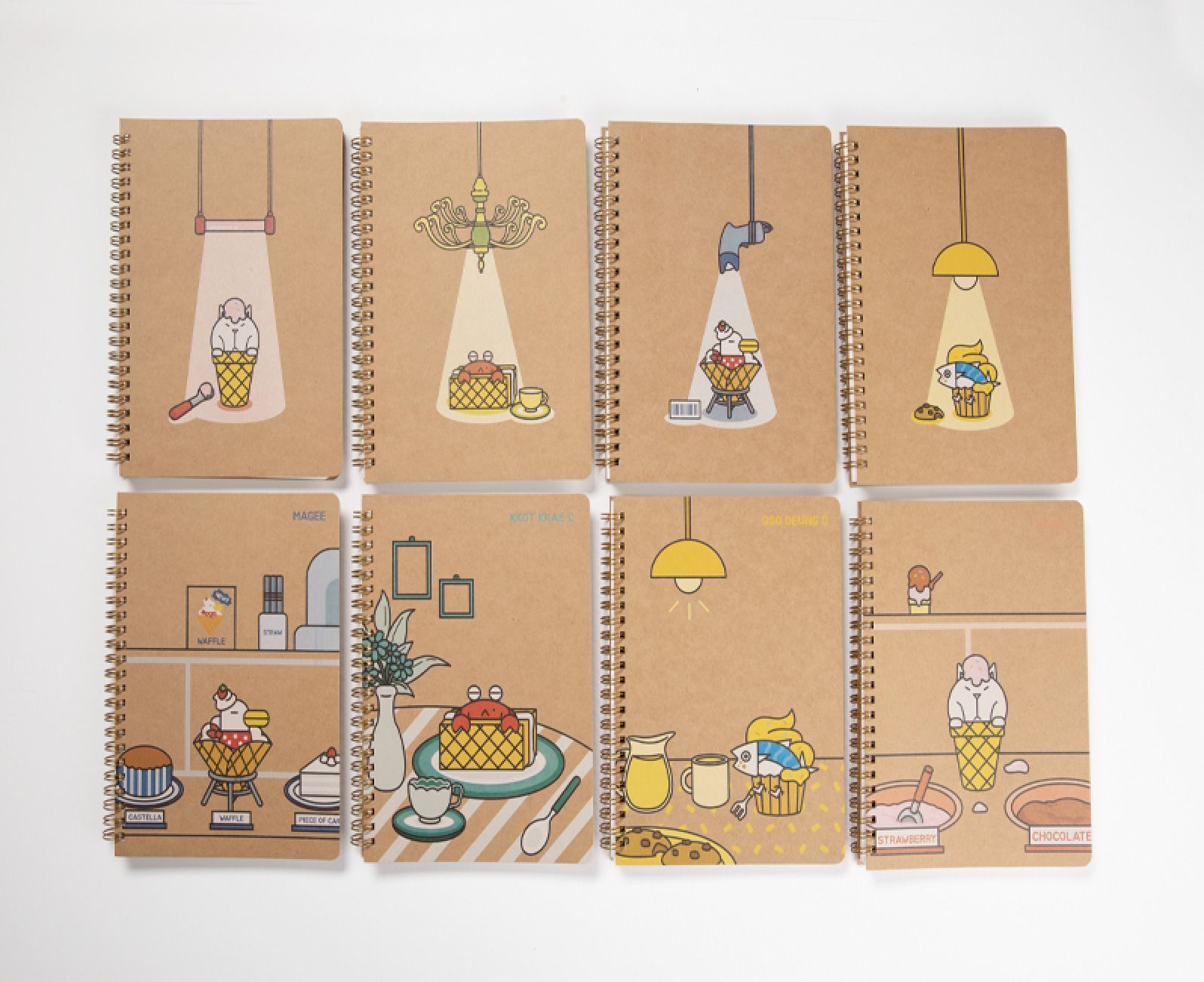 MochiThings: Ggo Deung O Spiral Lined Notebook