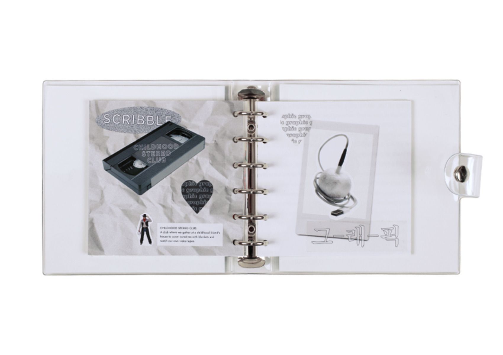 MochiThings: Square 6 Ring A7 PVC Binder + Note Set v2