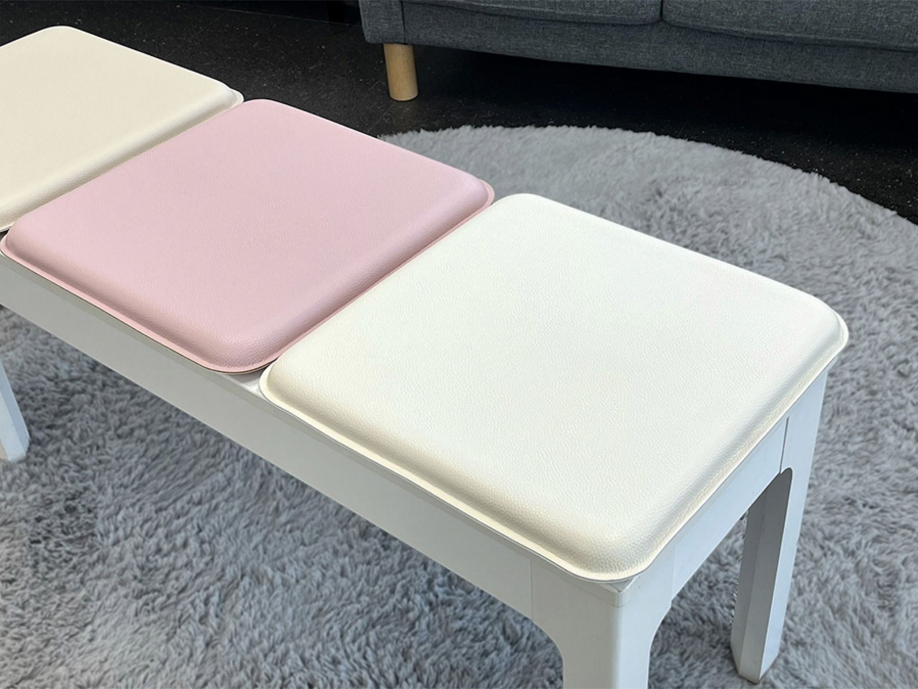 MochiThings: Square Vegan Leather Sitting Cushion