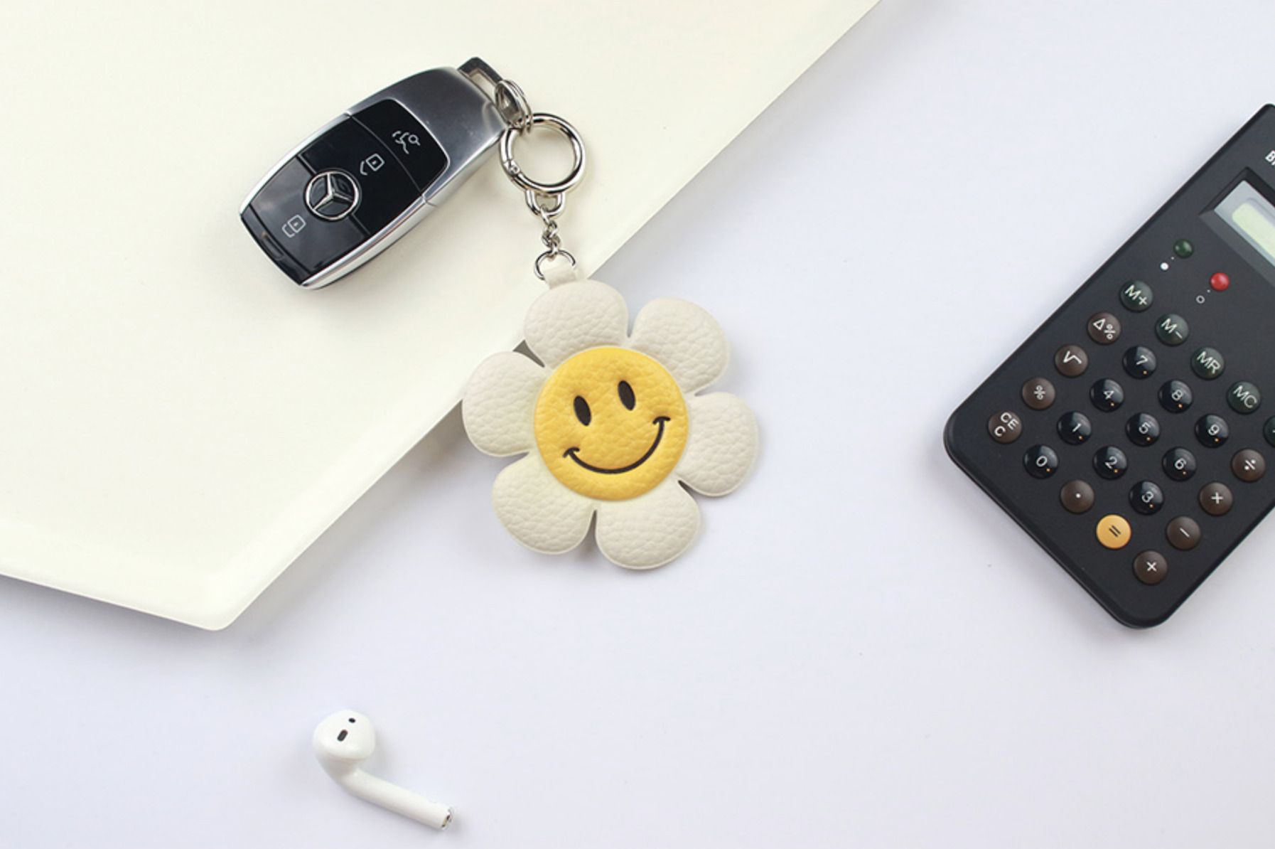 MochiThings: Smile Vegan Leather Key Ring