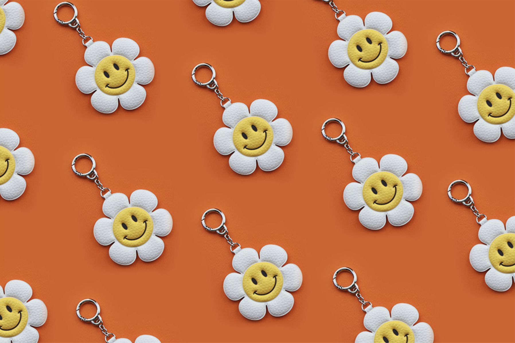 MochiThings: Smile Vegan Leather Key Ring