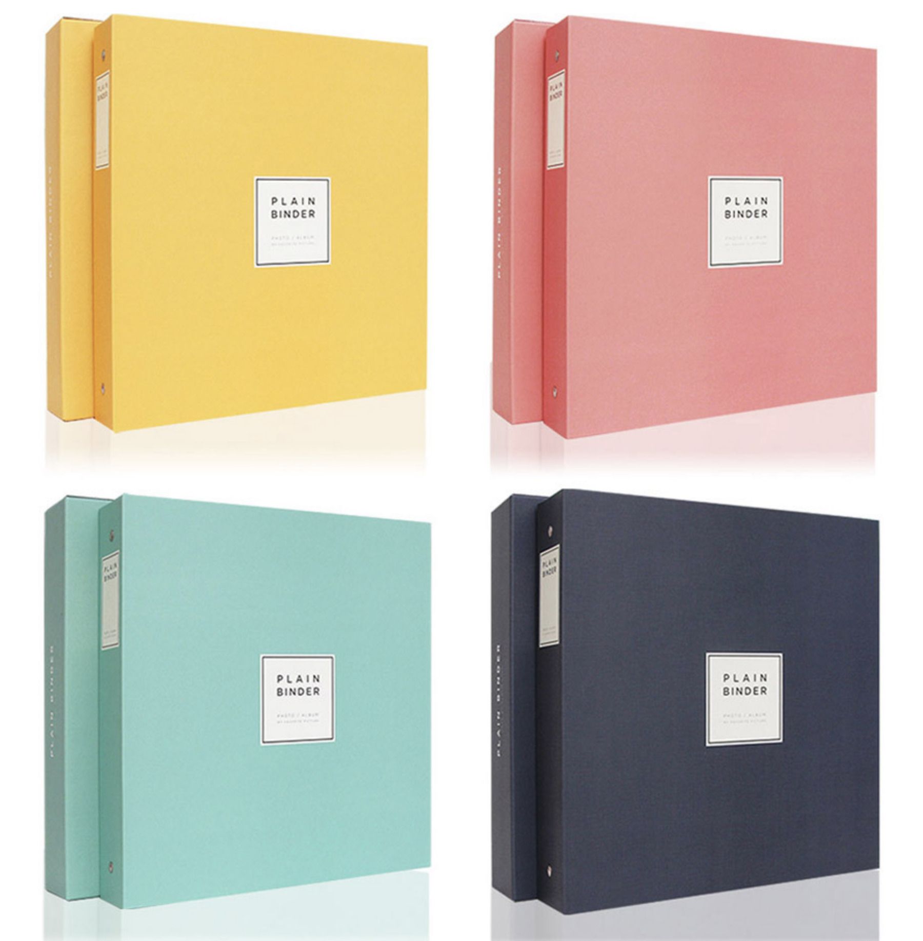 MochiThings: Giant Plain 4 Ring Binder Photo Album
