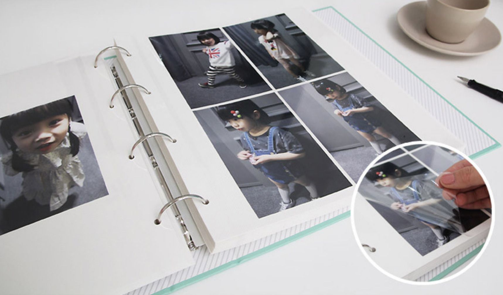 MochiThings: Giant Plain 4 Ring Binder Photo Album
