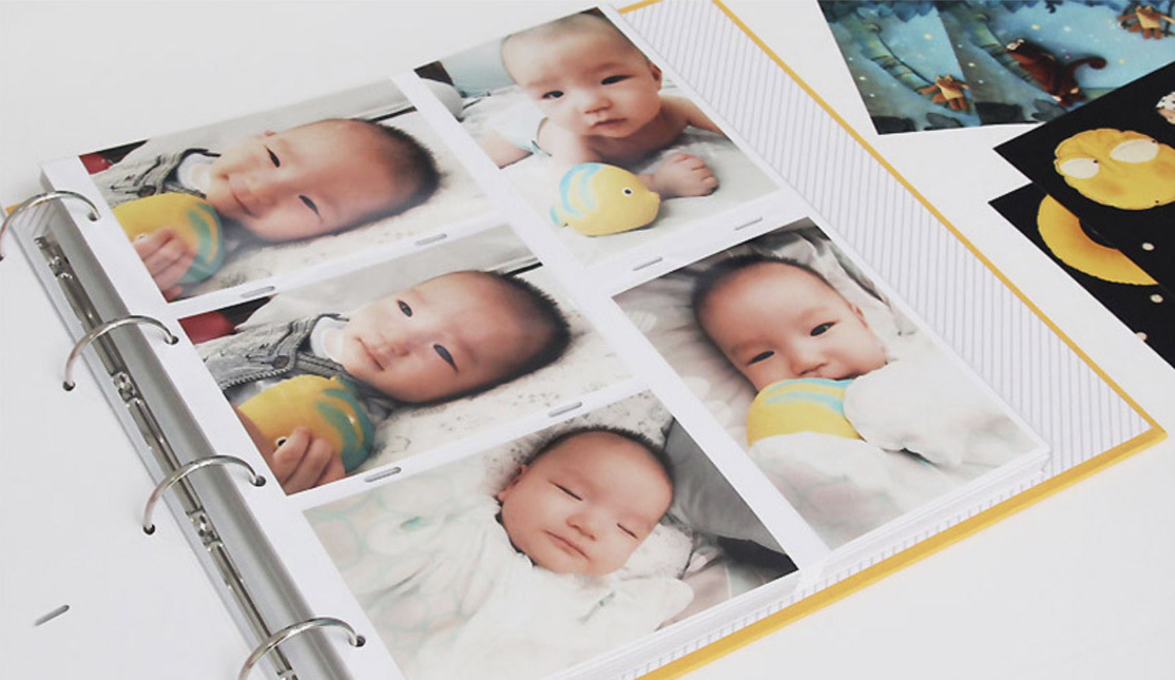 MochiThings: Giant Plain 4 Ring Binder Photo Album