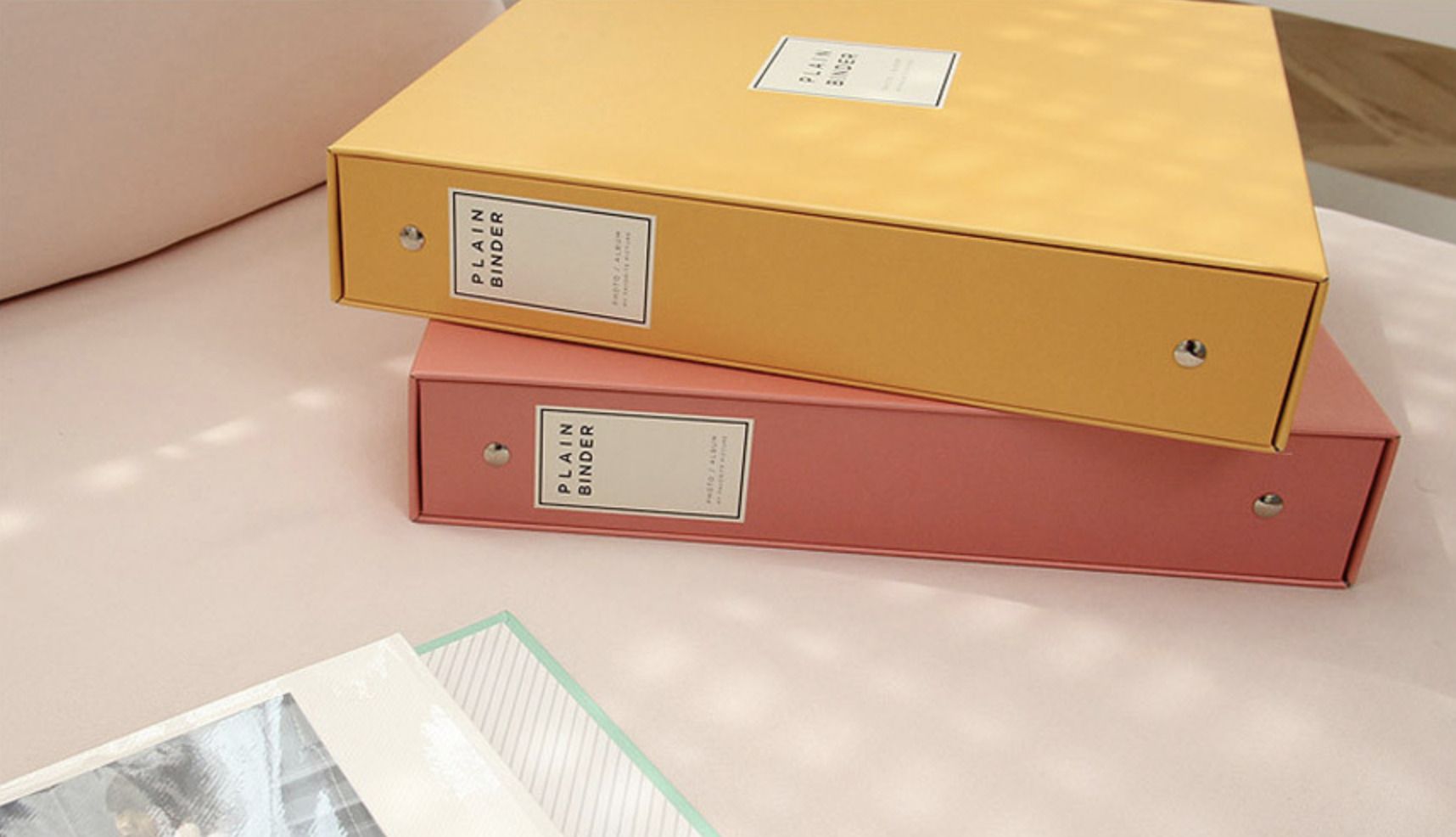 MochiThings: Giant Plain 4 Ring Binder Photo Album