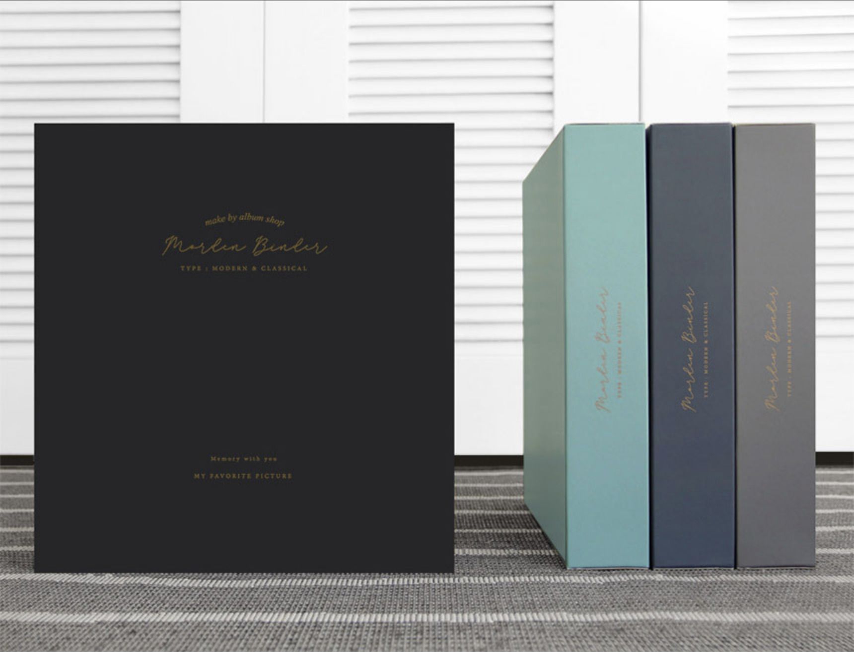 MochiThings: Giant Modern 4 Ring Binder Photo Album