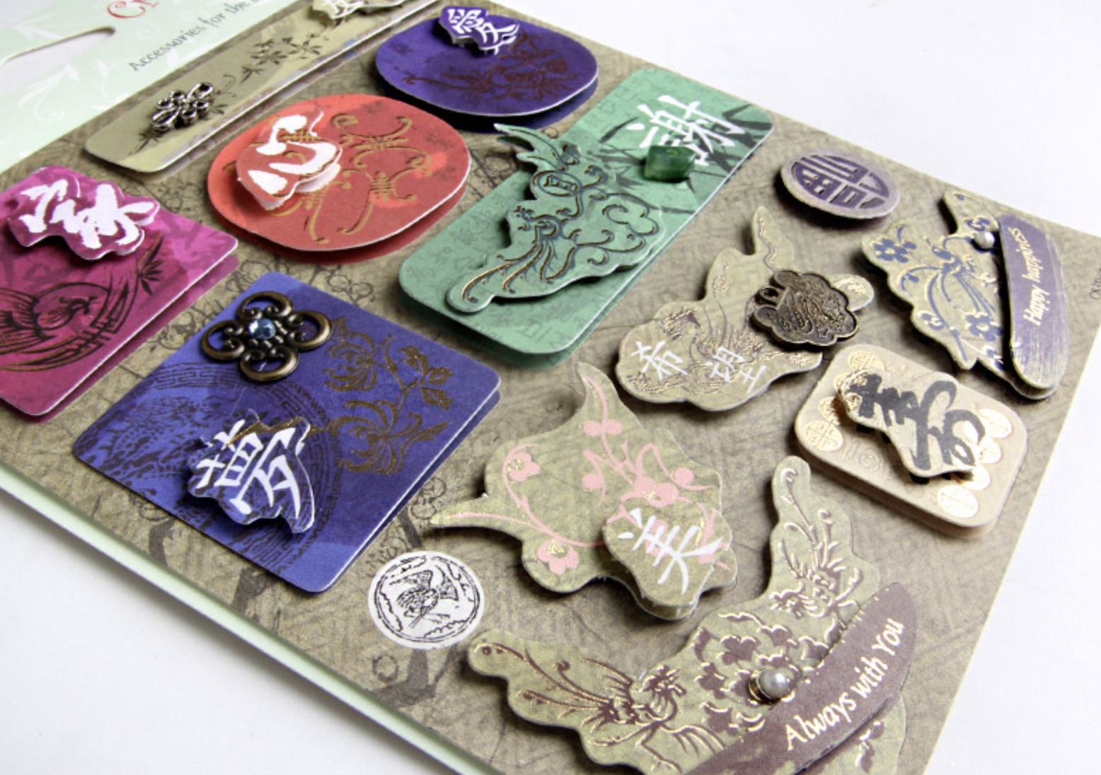 MochiThings: Asia Themed 3D Deco Sticker