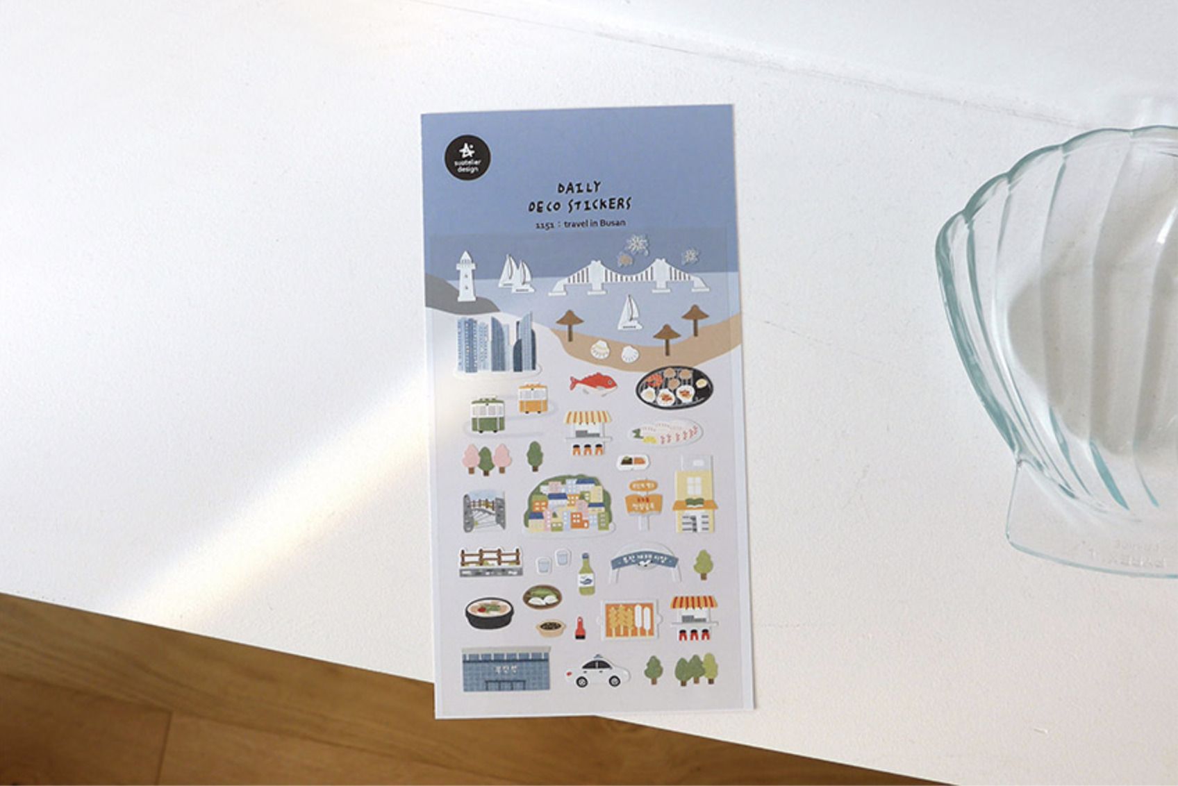 MochiThings: Travel in Busan Deco Sticker
