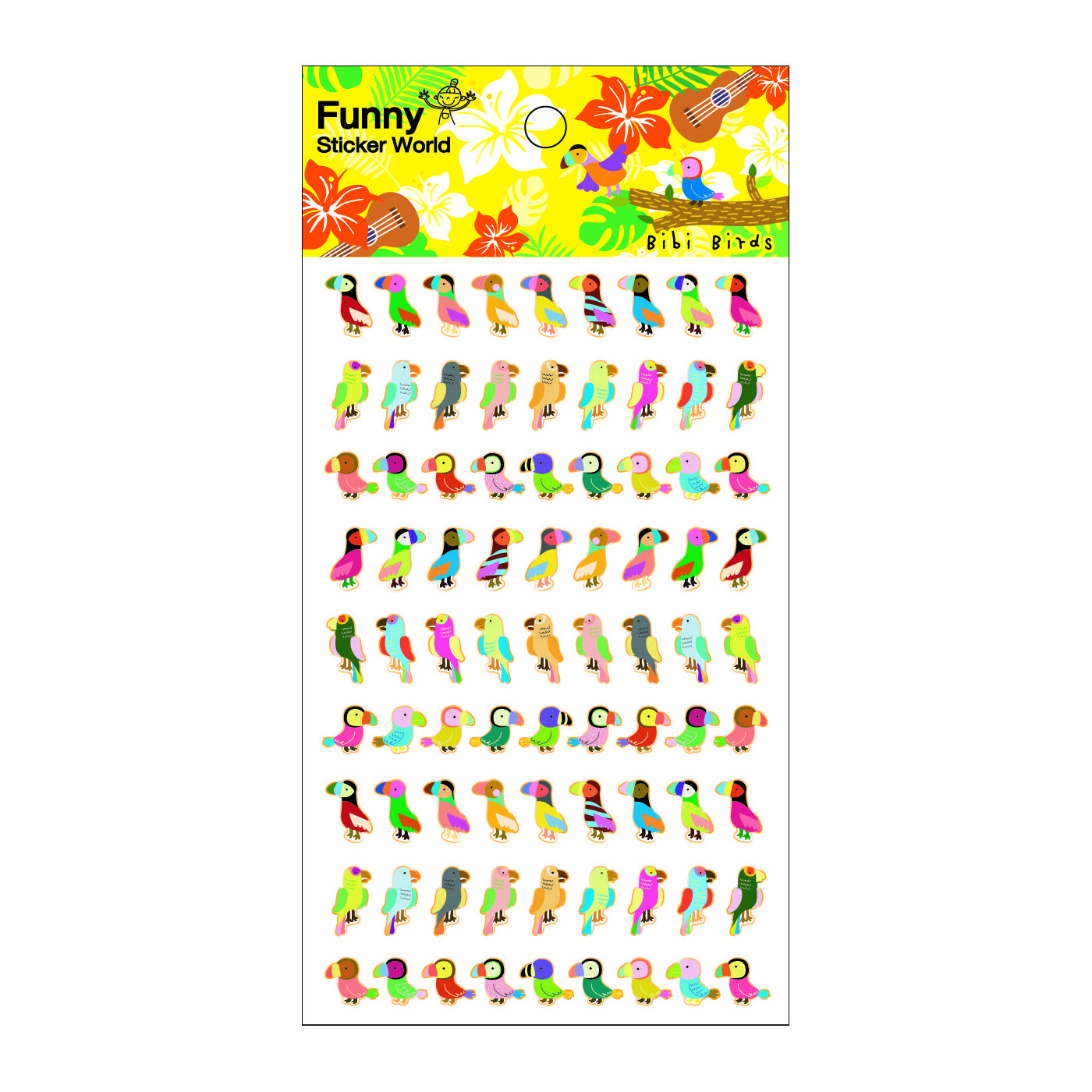 MochiThings: Dodo Bird Hologram PVC Sticker