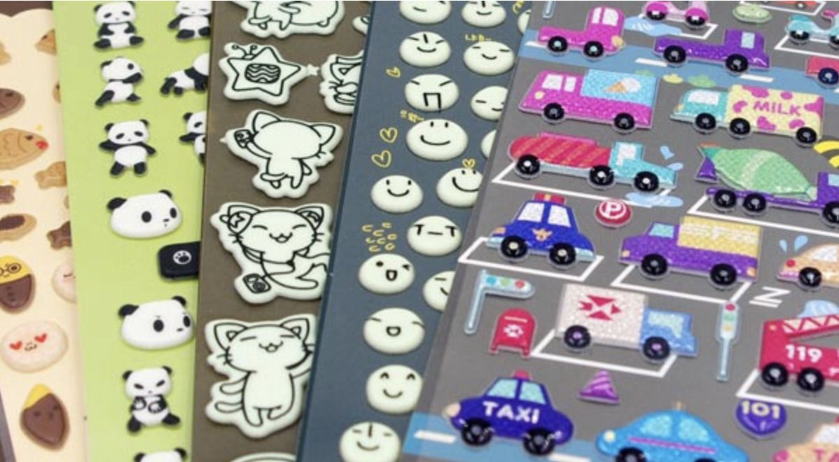 MochiThings: Types of Vehicles Puffy Sticker