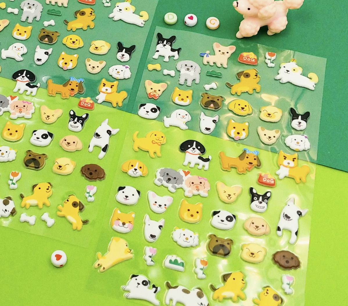 MochiThings: Dog Friends Puffy Sticker