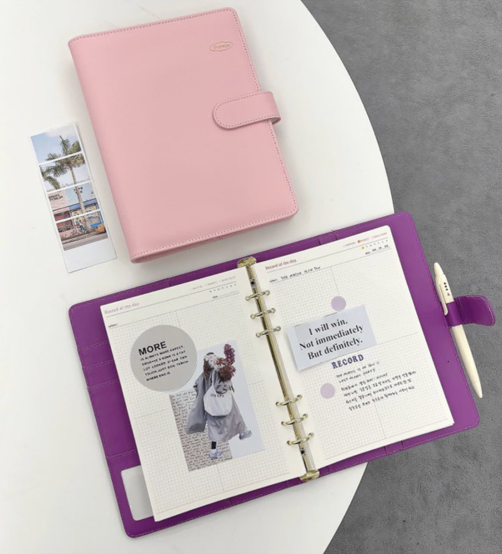 MochiThings: Standard Gold 6 Ring A5 Binder